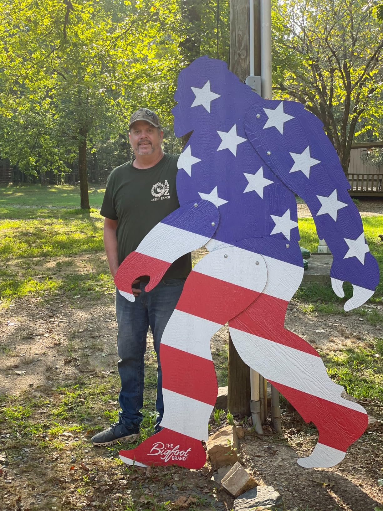 Amazon.com : Bigfoot Statue Yard Sign Display, 7 Feet Tall, Life Size ...