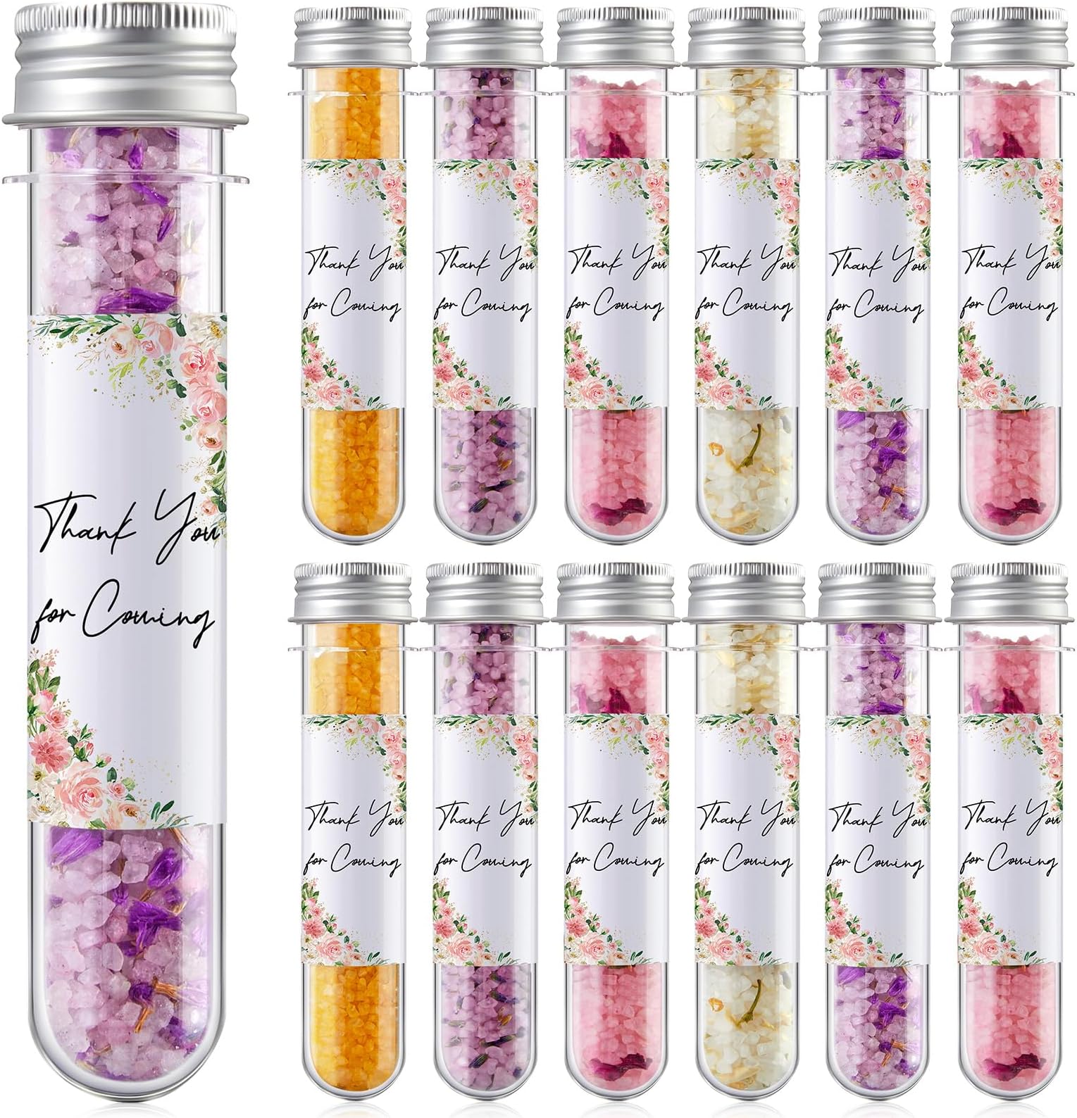 Amazon.com: LXSKN Bath Salts - 26 PCS Bubble Salt - Individually ...