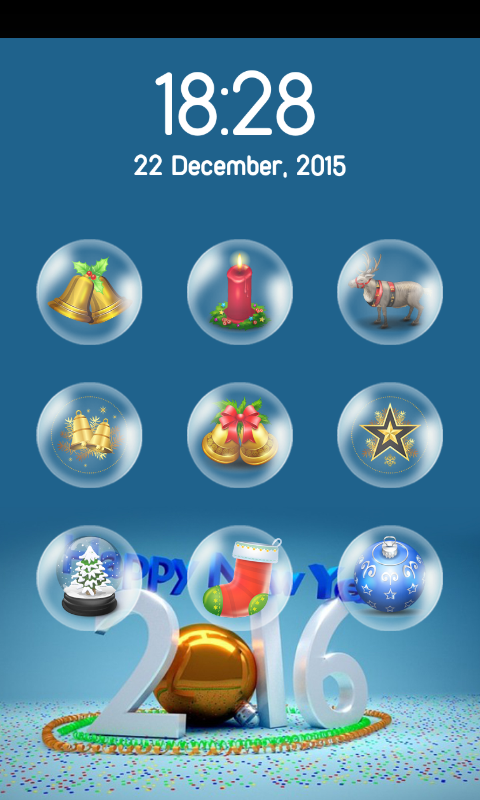 Amazing Lock Screen New Year - Application sur Amazon Appstore