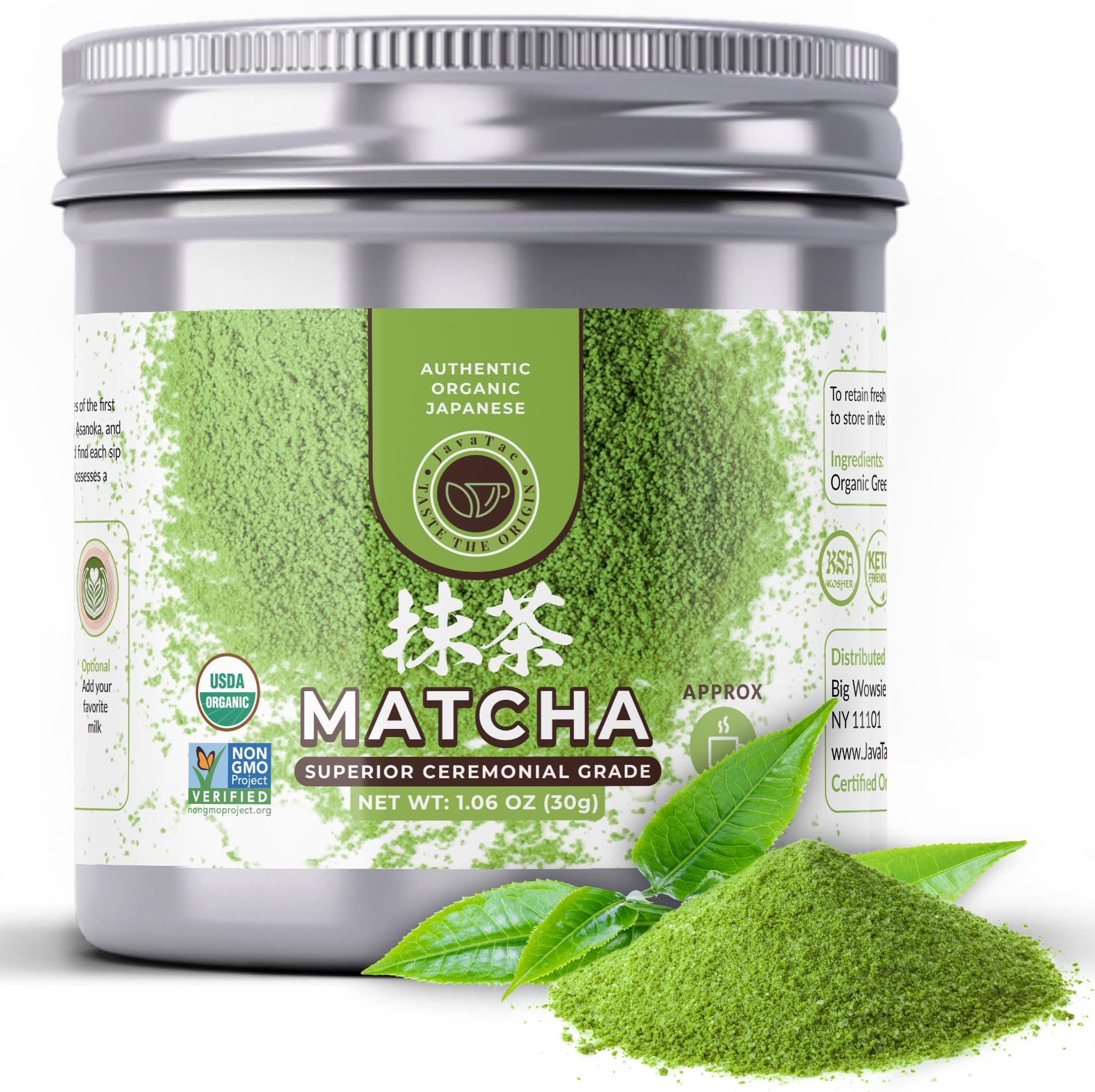 Amazon.com: Ujido The Path of Zen Japanese Matcha Green Tea Powder ...