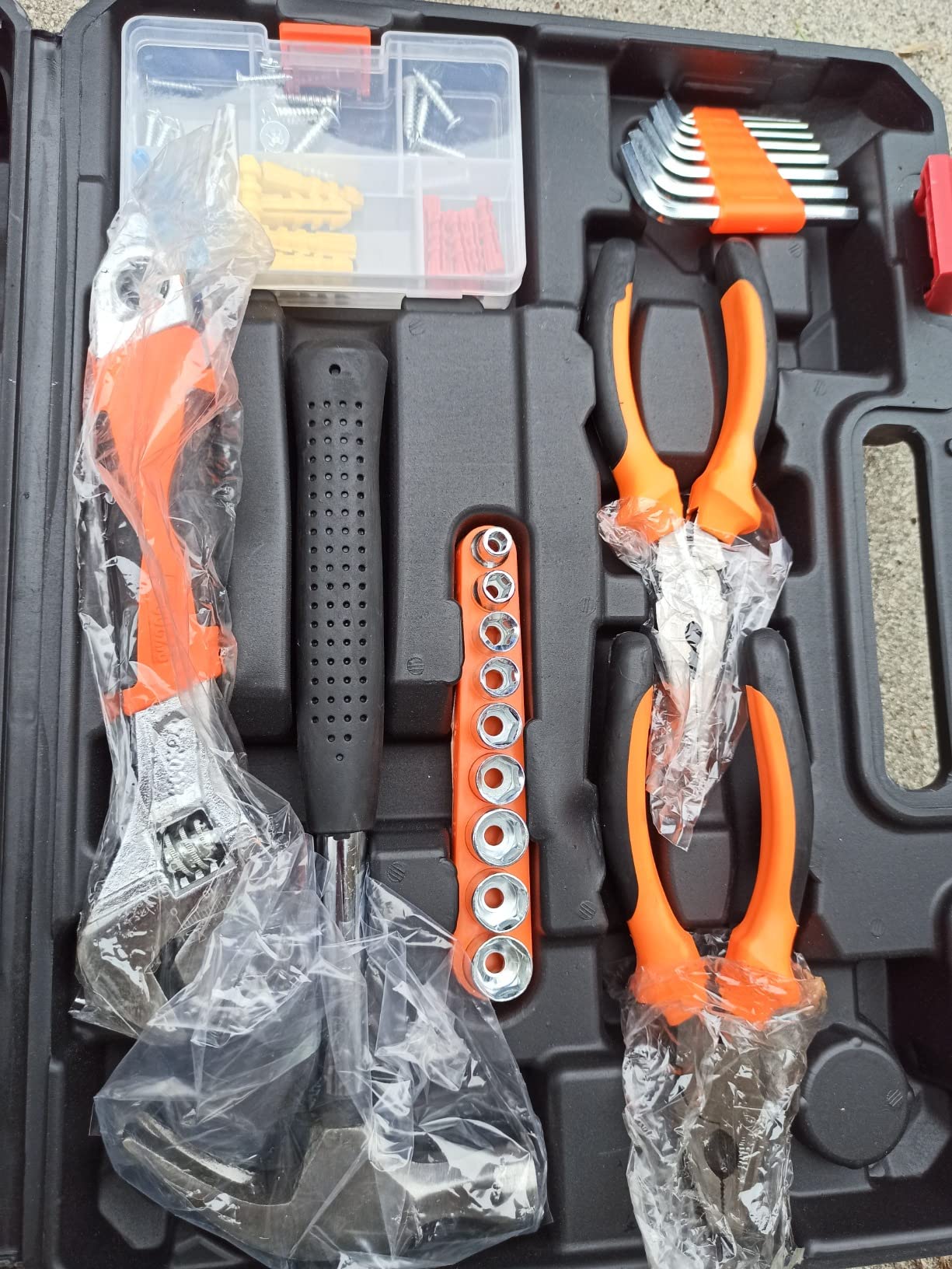 $6/mo - Finance Aokia Home Tool Kit, 82 Piece Tool Set General ...