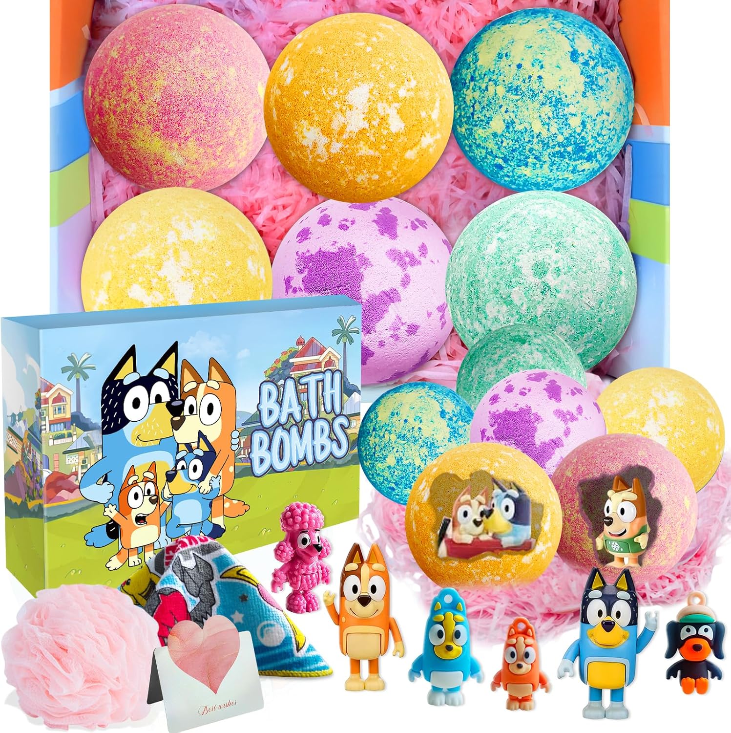 Amazon.com : Bath Bombs for Kids: XXL Bath Bombs with Surprise Inside ...