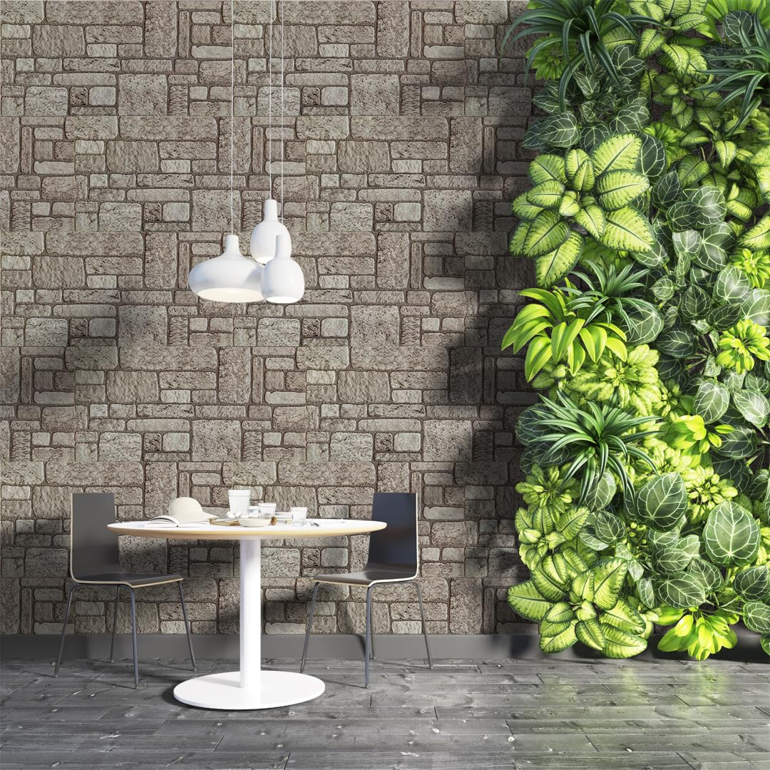 Faux Marble Wall Panels IZODEKOR 3D Brick Effect Wall Panels - Cladding ...