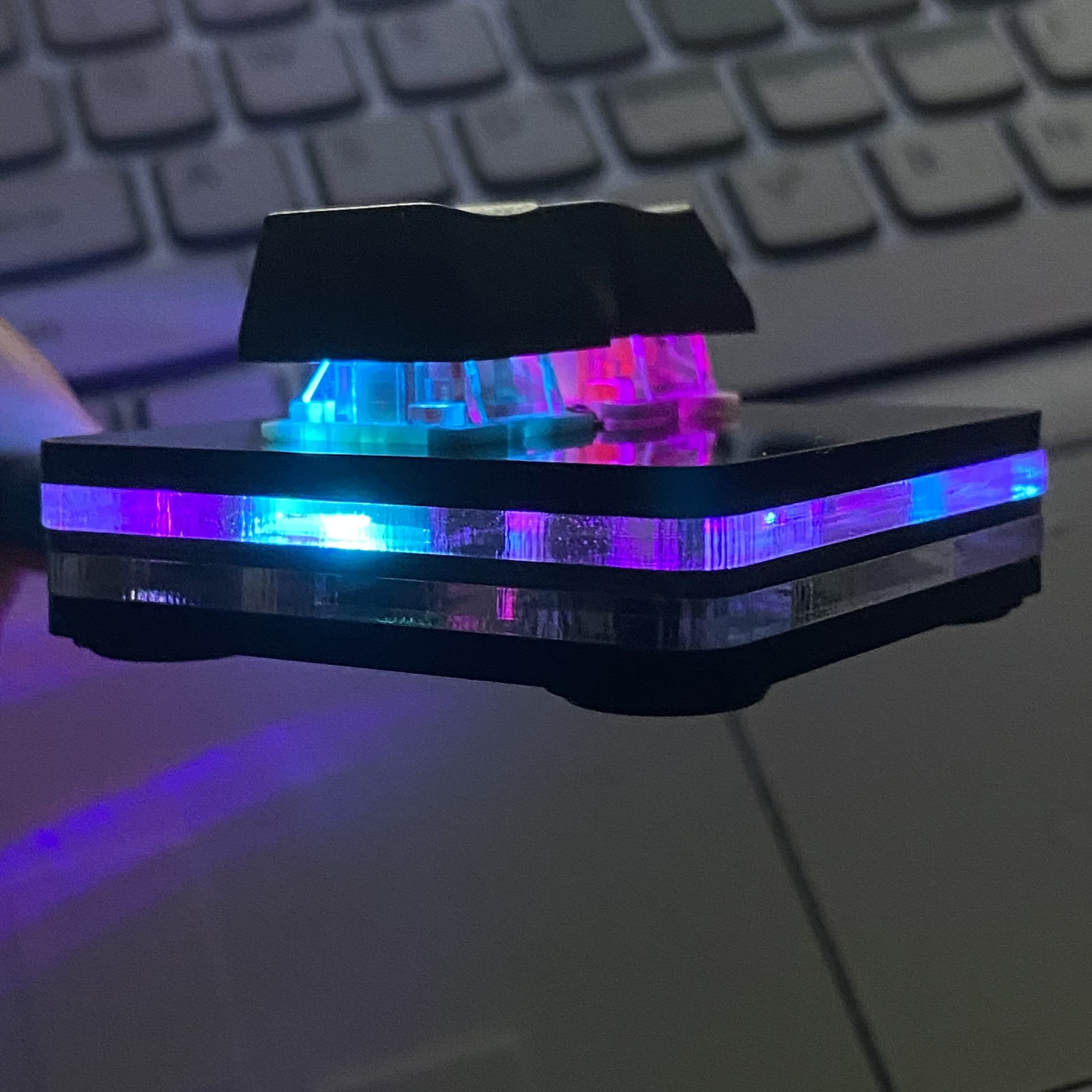 NONO OSU keypad 2-Key Red axis Gaming USB Keyboard,Hotswap Mechanical ...