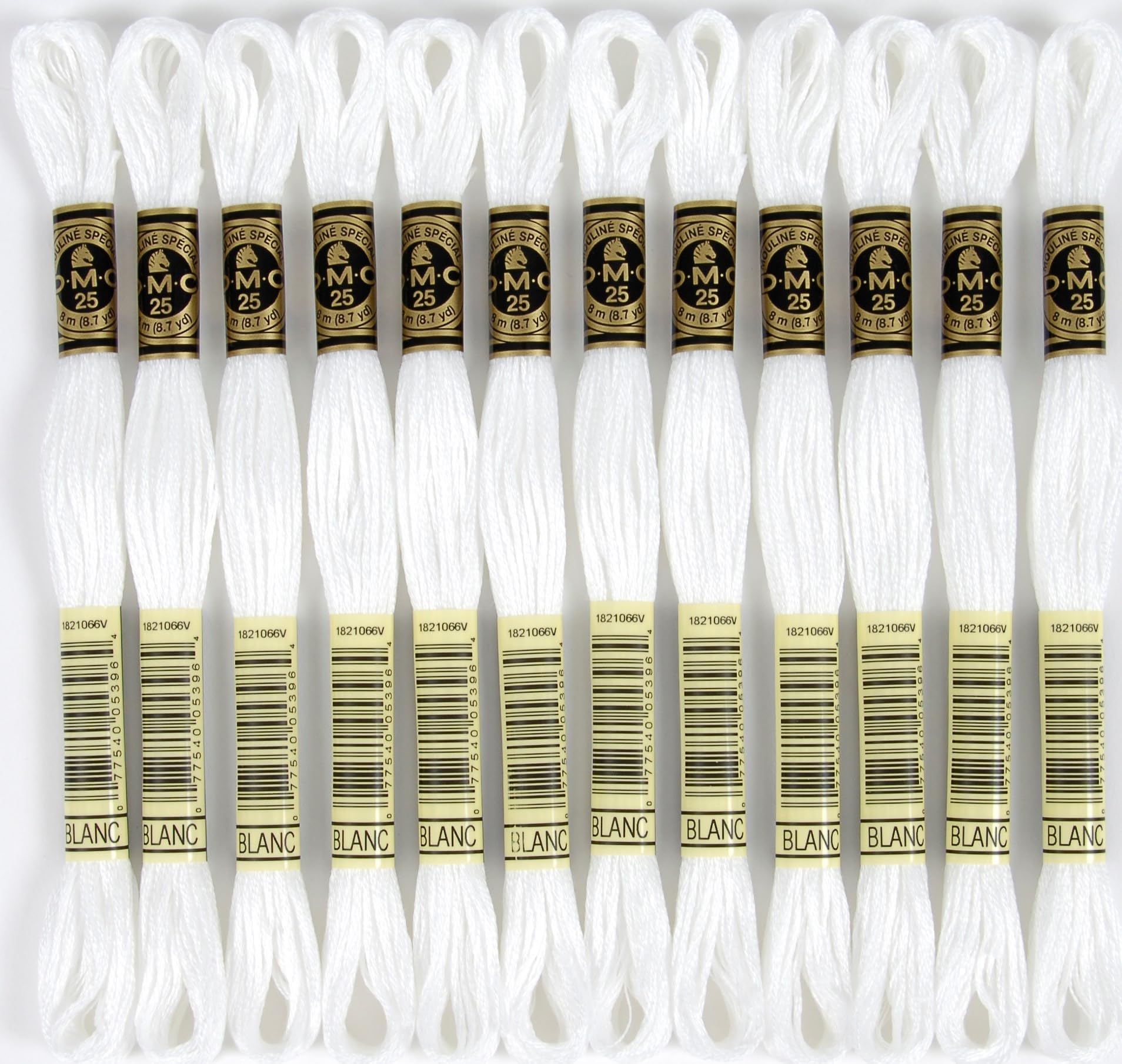 Amazon.com: White Embroidery Floss, 24 Skeins Embroidery Thread ...