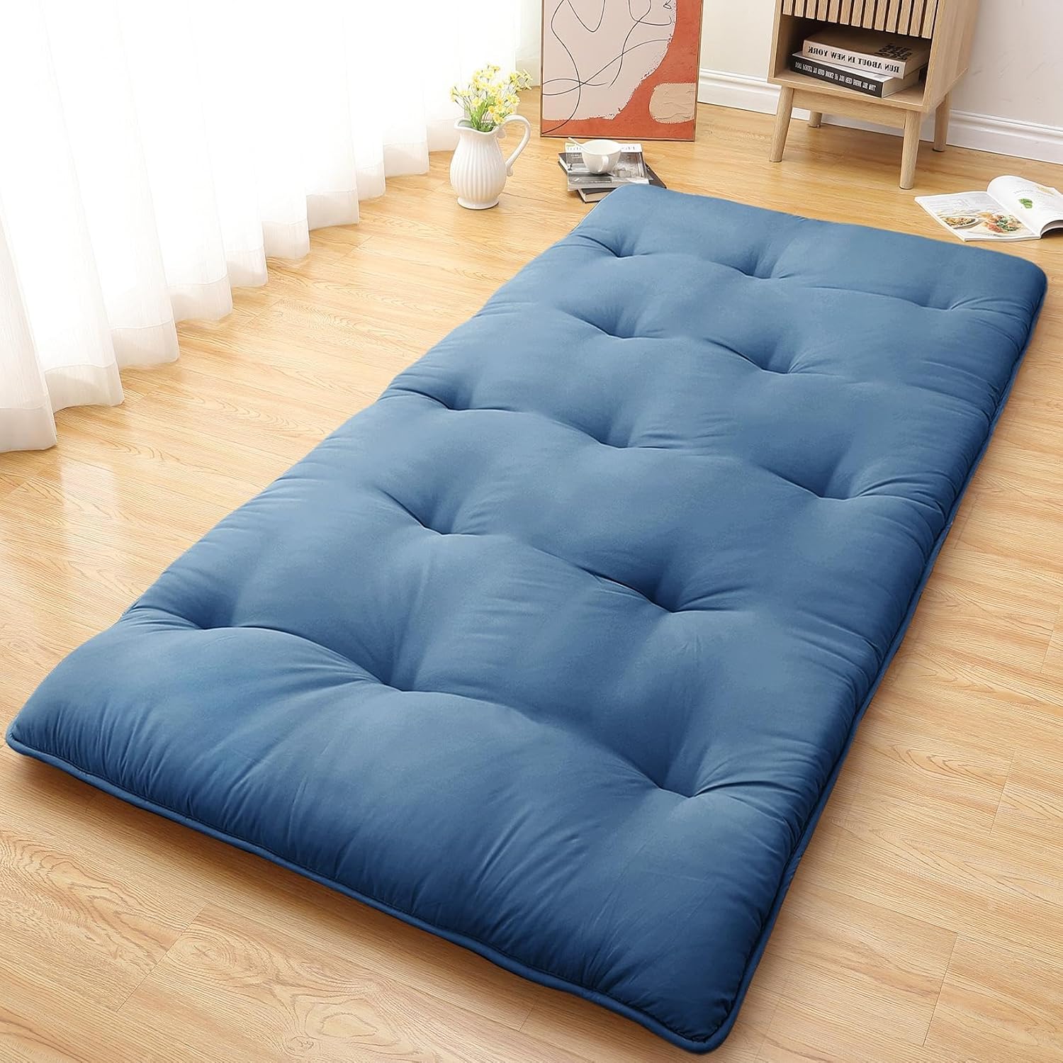 Amazon.com: IDEALHOUSE Japanese Futon Mattress,Floor Mattress for ...