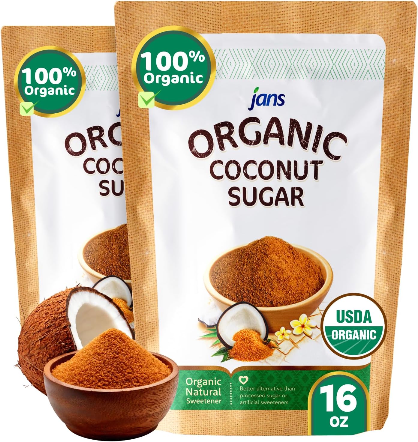Amazon.com: Bob's Red Mill Organic Coconut Sugar, 13 Ounce (Pack Of 6 ...