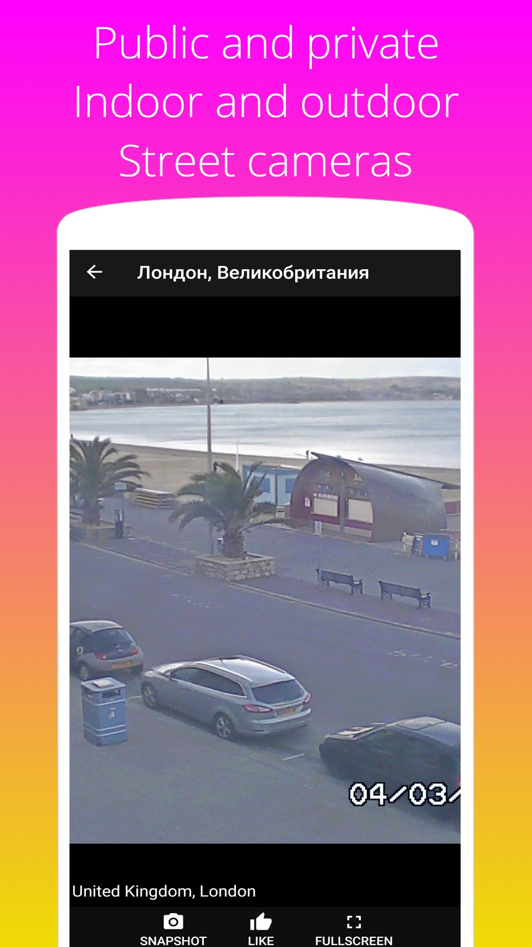 Webcams Online: Earth LIVE IP camera video streams - App on Amazon Appstore