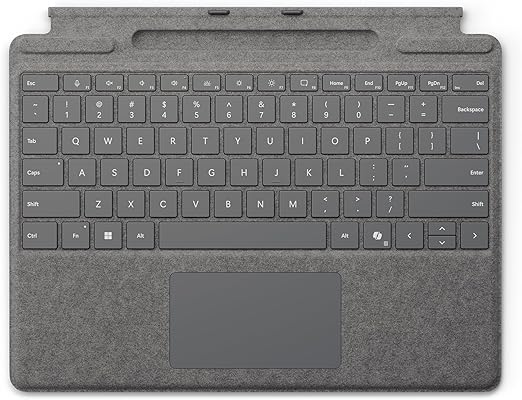 Microsoft Surface Pro Keyboard with Slim Pen Storage | Platinum ...
