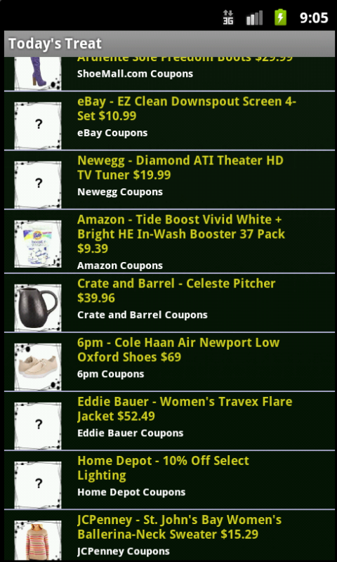 Today's Treat - App on the Amazon Appstore