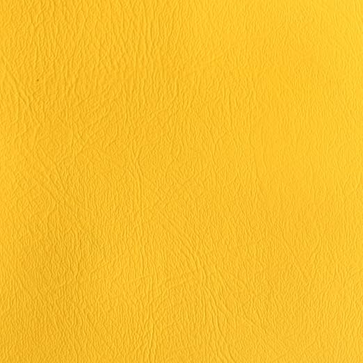 Amazon.com: Vinyl Upholstery Fabric Bright Yellow 54" Wide by The Yard ...
