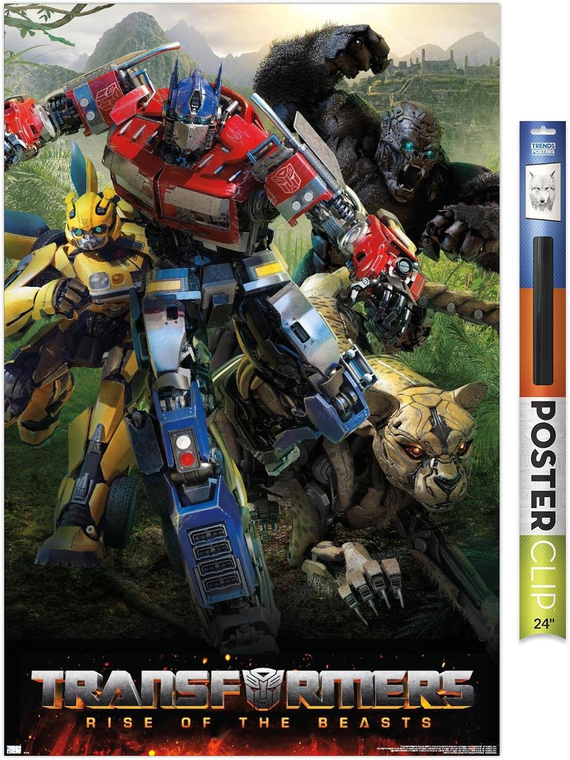 Transformers: Rise of the Beasts - Big 4 Wall Poster : Amazon.ca: Home