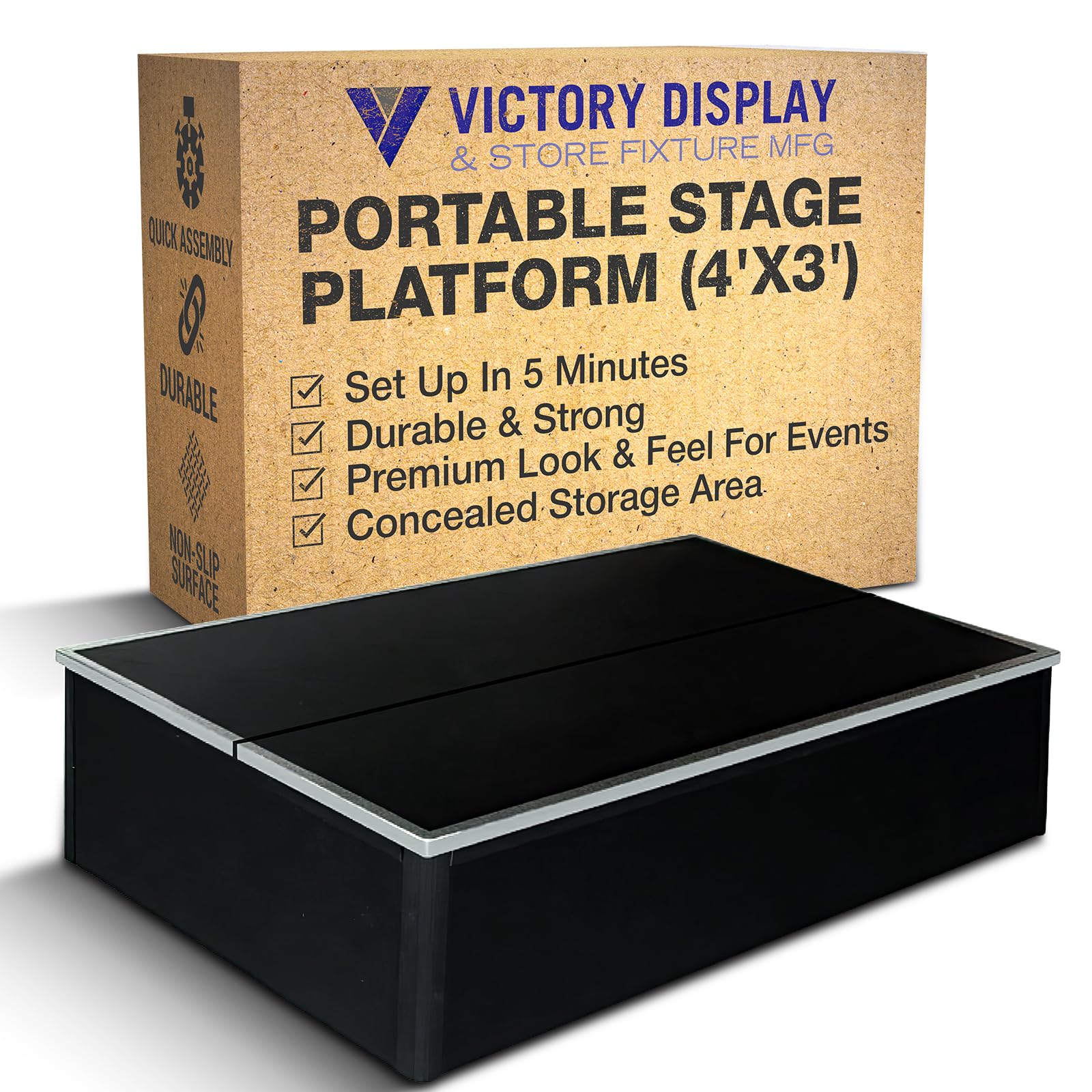 Elevated Stage Platforms Motorised Stage Platform. Electric Elevation