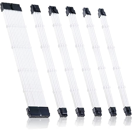 Amazon.com: ASIAHORSE 16AWG PSU Cable Extension Power Cords, Customized ...