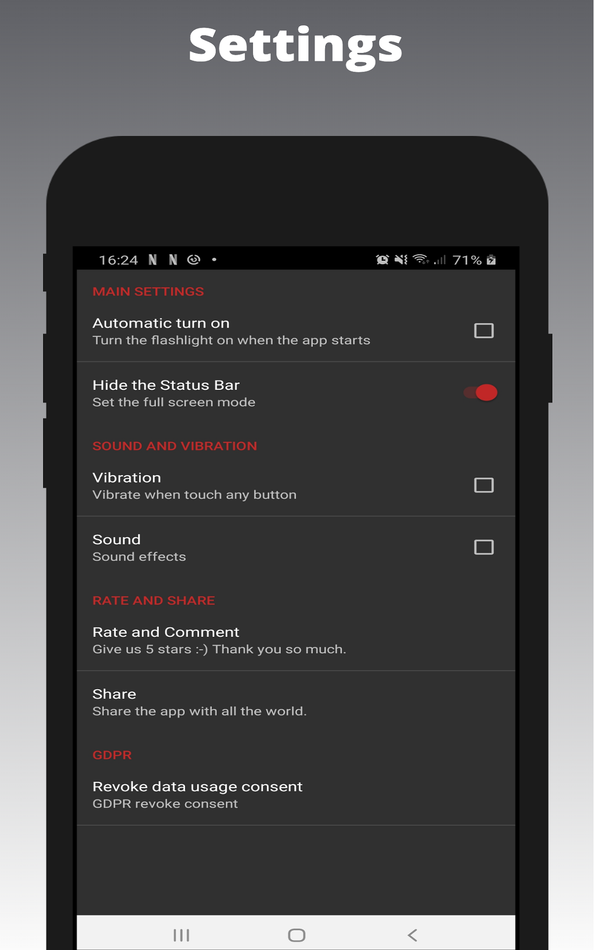 Flashlight - Smart Flashlight - real flashlight - App on Amazon Appstore