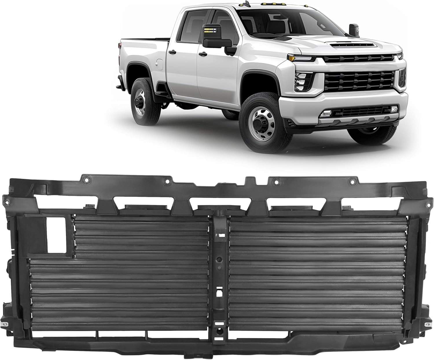 Amazon.com: KUAFU Active Radiator Shutter W/o Motor Compatible with ...