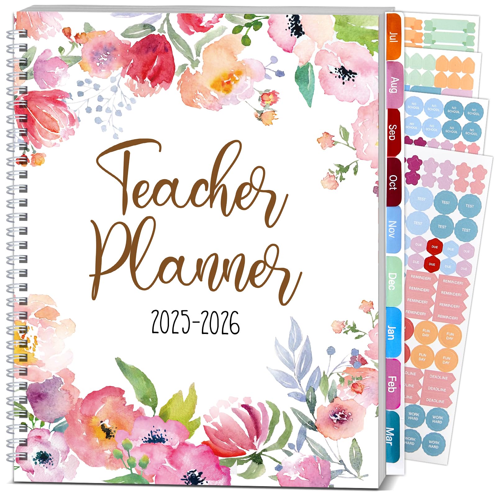Teachers Planner 2025-2026 2025-2026 - Undated Lesson Plan Book With ...