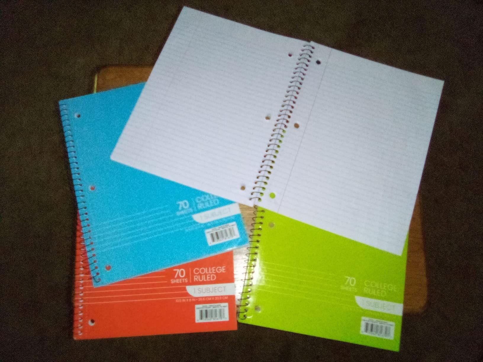 $2/mo - Finance Spiral Notebooks, 1-Subject Notebook, College Ruled ...