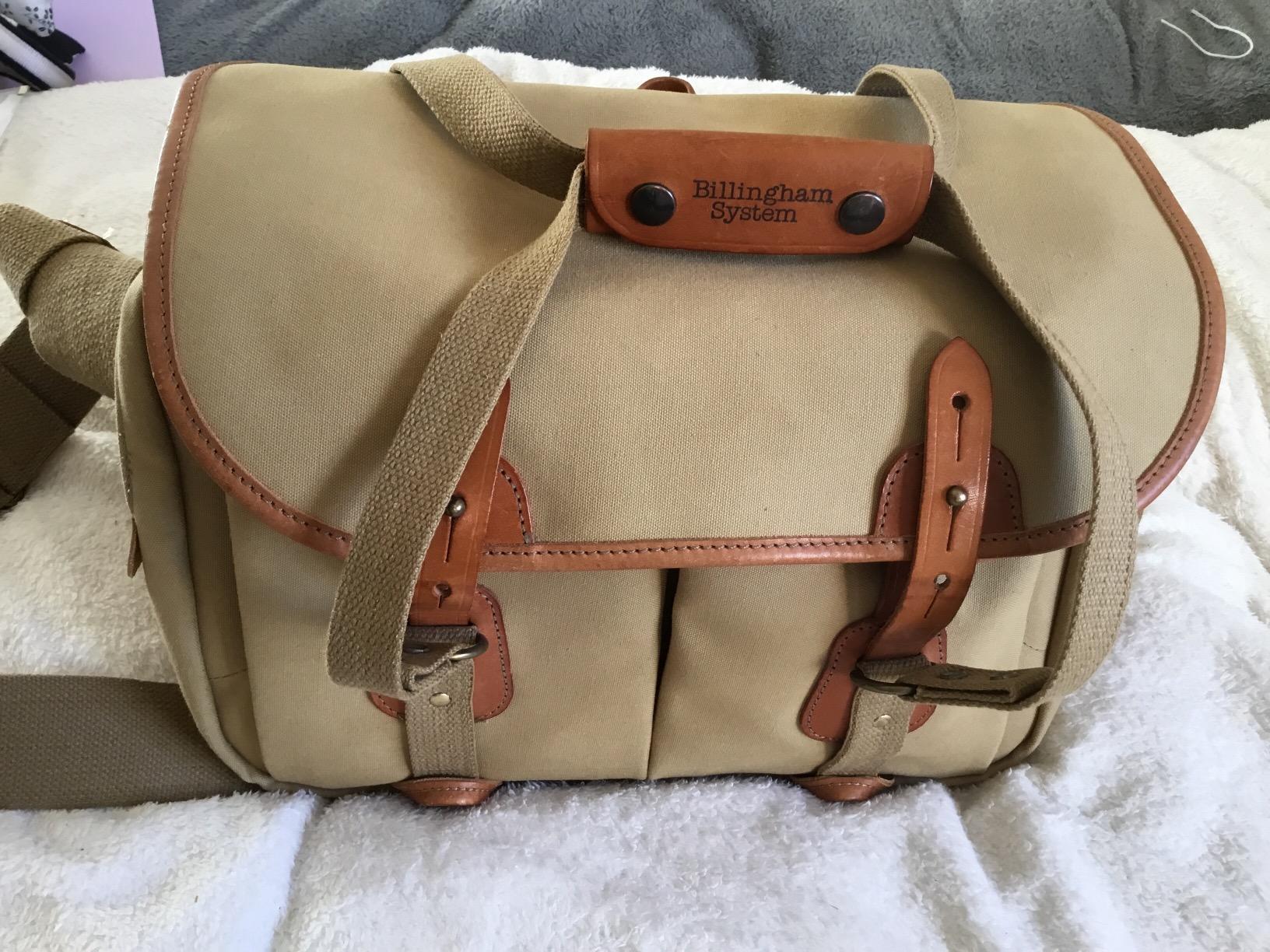 Billingham 335 Camera Bag (Khaki Canvas / Tan Leather): Amazon.co.uk ...