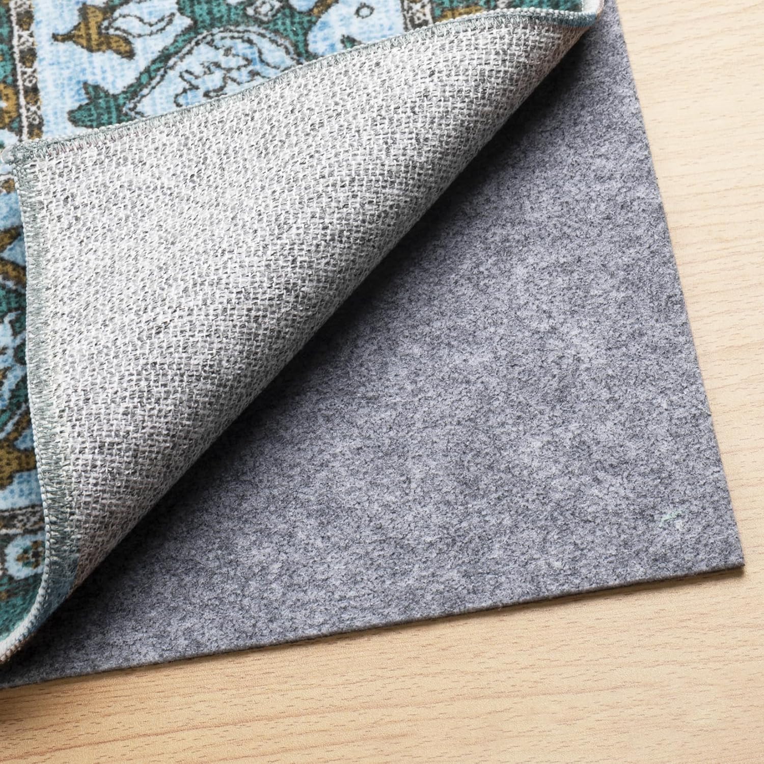 Amazon.com: Non Slip Rug Pad 3x5: Rug Pads Thick Carpet Mat Cushion and ...