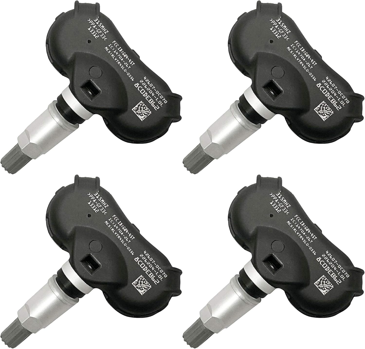 Amazon.com: MYSMOT 42607-0C080 4-Pack Tire Pressure Sensor TPMS 315MHz ...