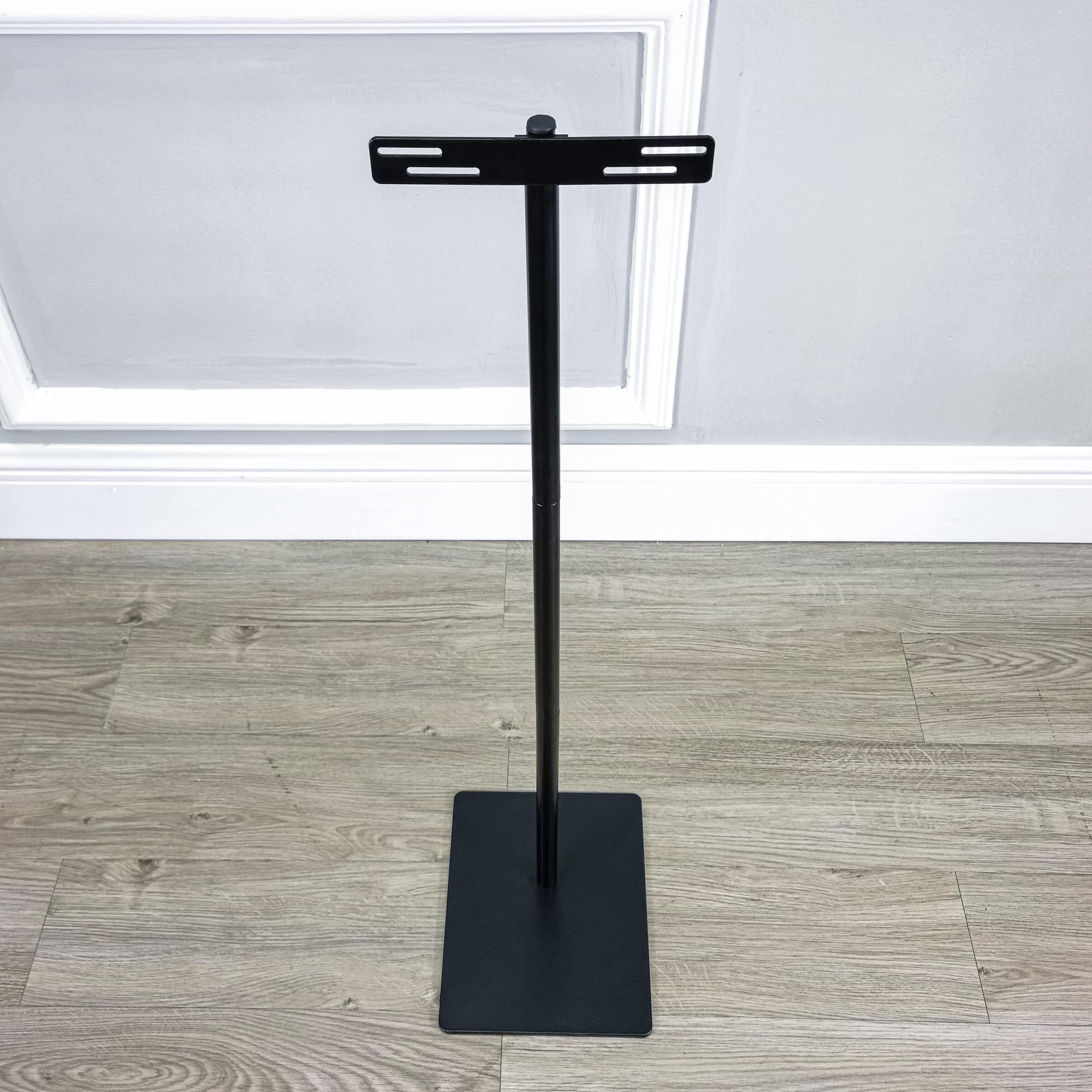 Snapklik.com : Metal Tube Stand Metal Base Ballot Box Stand Donation ...