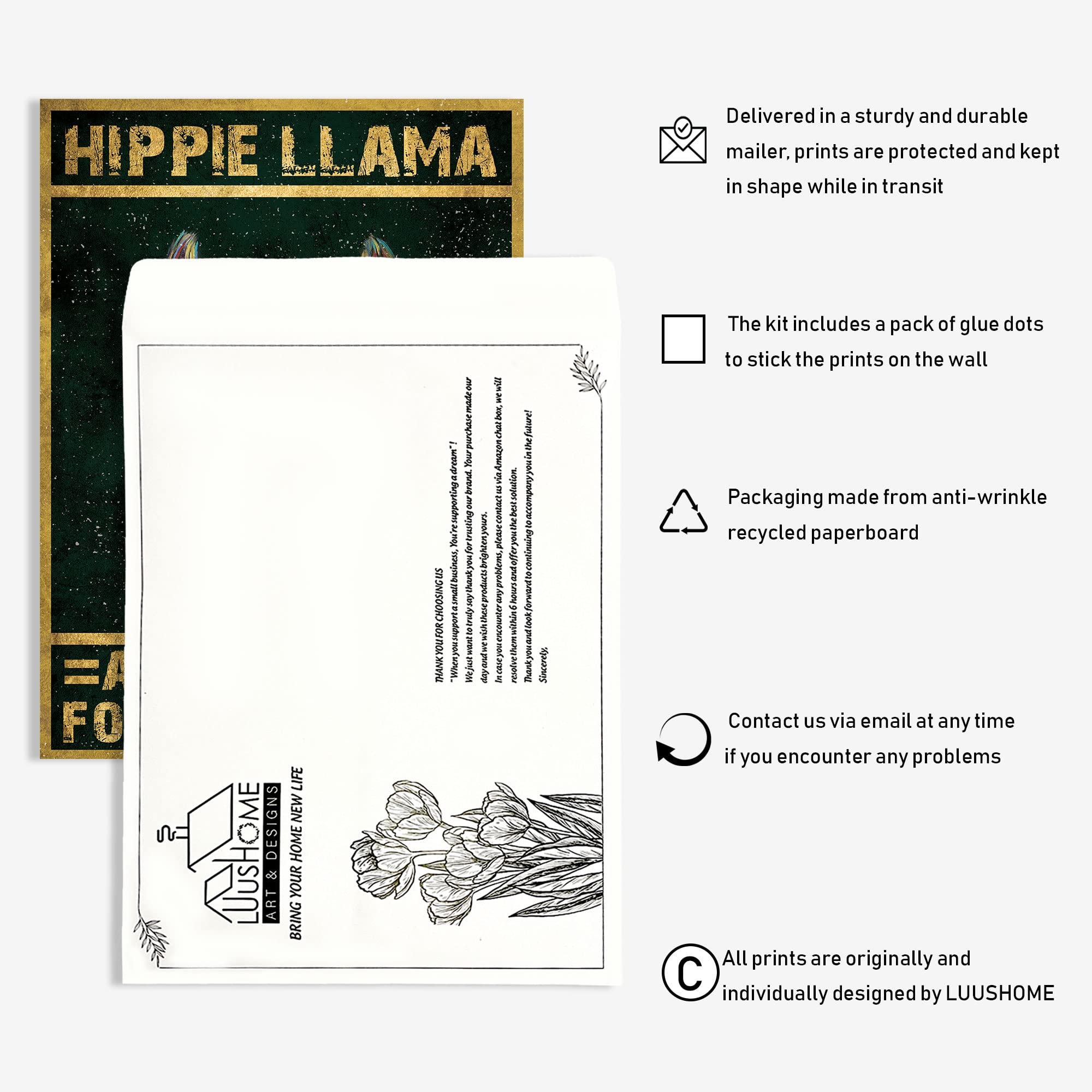 Save The Drama For Your Llama Poster