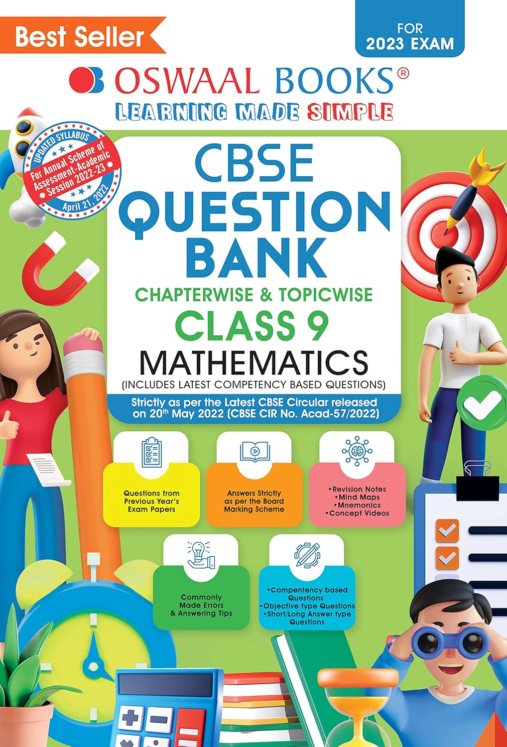 Oswaal CBSE Chapterwise & Topicwise Question Bank Class 9 Mathematics ...