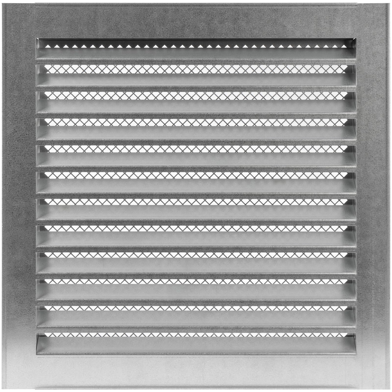 12" x 12" Inch Square Galvanized Steel Ventilation Grille with Metal ...