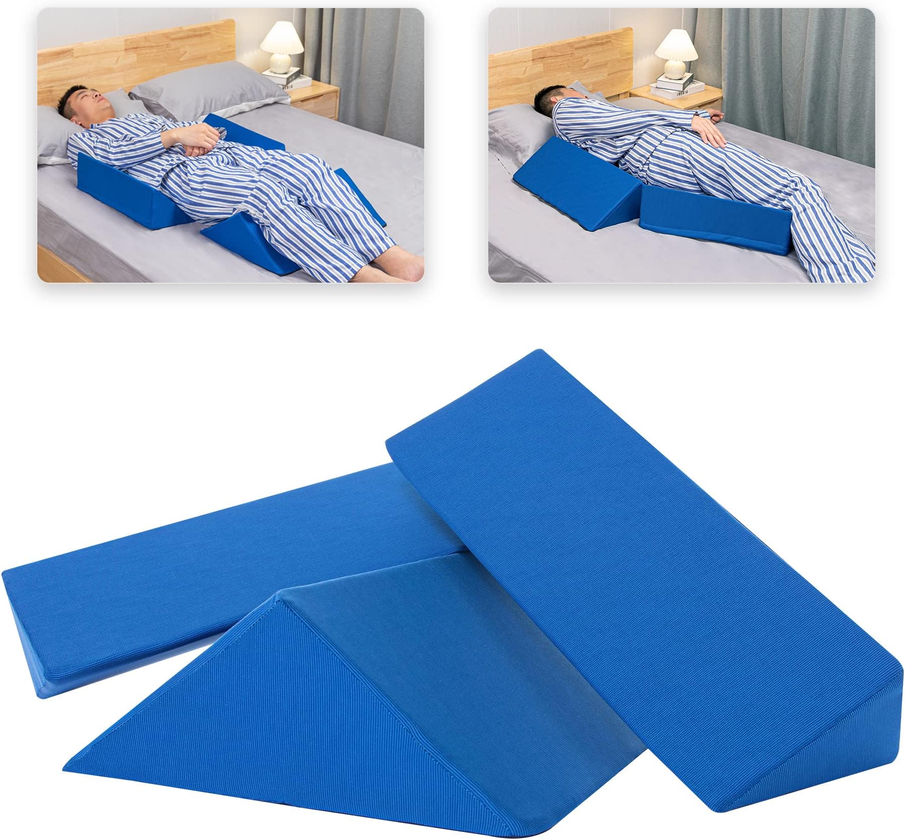 Amazon.com: Drive Medical Folding Bed Wedge, 12 Inch (Pack of 1) Blue ...