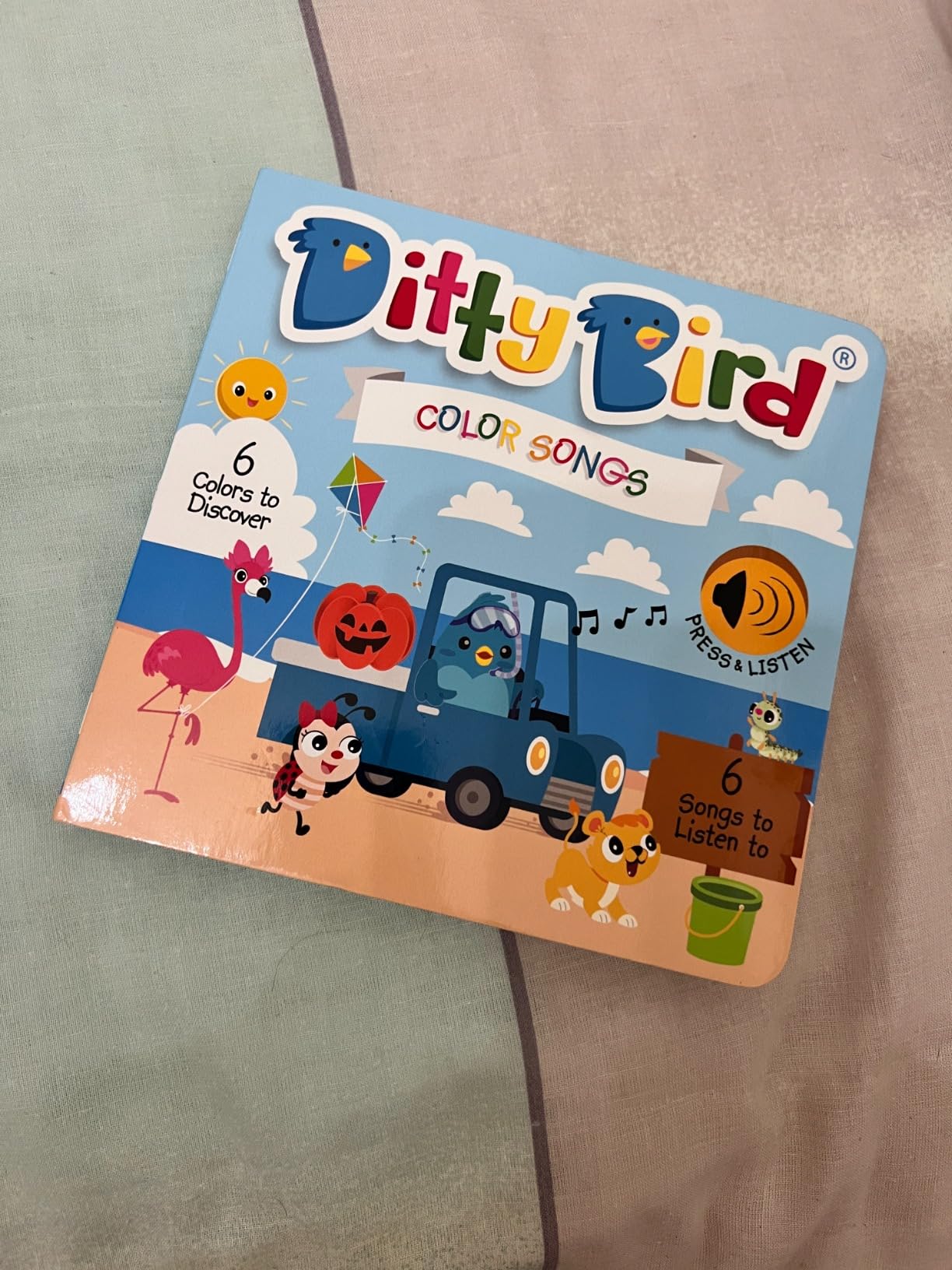 Amazon.com: Ditty Bird Musical Books Colors Edition | Montessori Toys ...