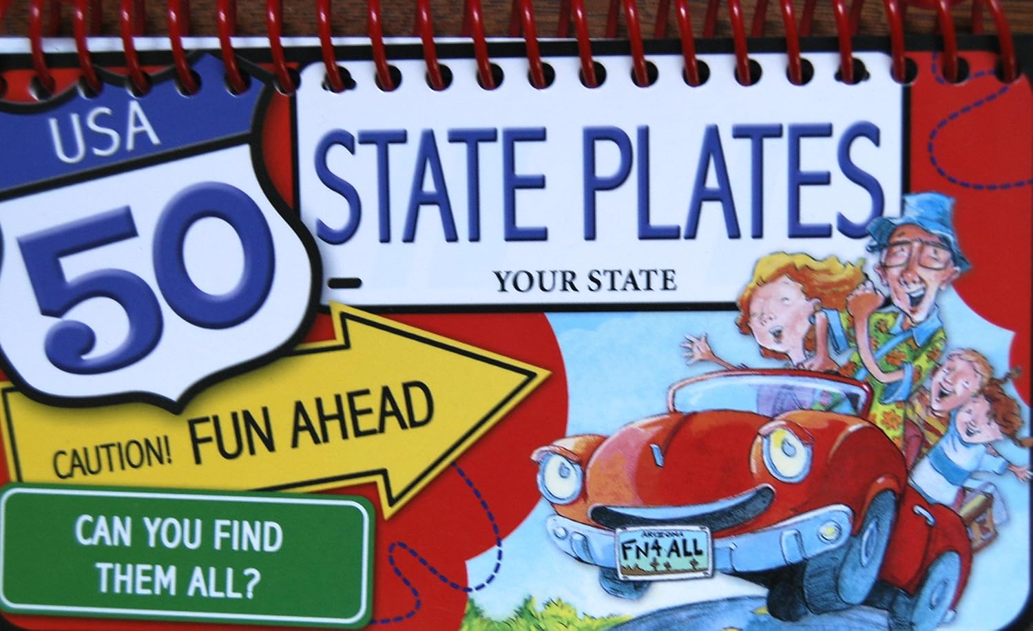 50 State Plates (Can you find them all?): Louis Weber CEO Publications ...