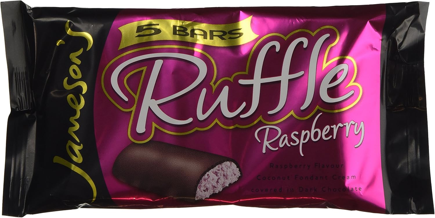 Jamesons Raspberry Ruffle Bar (Pack of 5) : Amazon.co.uk: Grocery