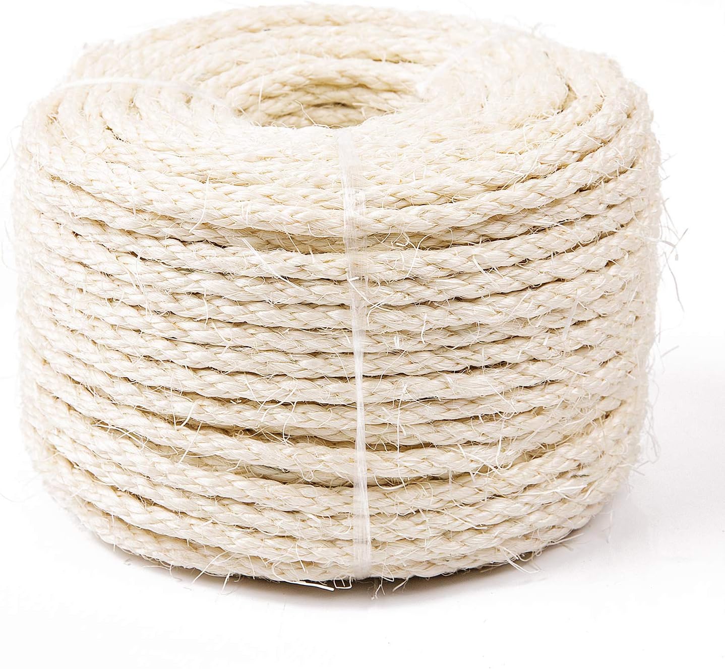 Amazon.com: Amazon Basics Natural Fiber Twisted Sisal - 1/4 Inch x 50 ...
