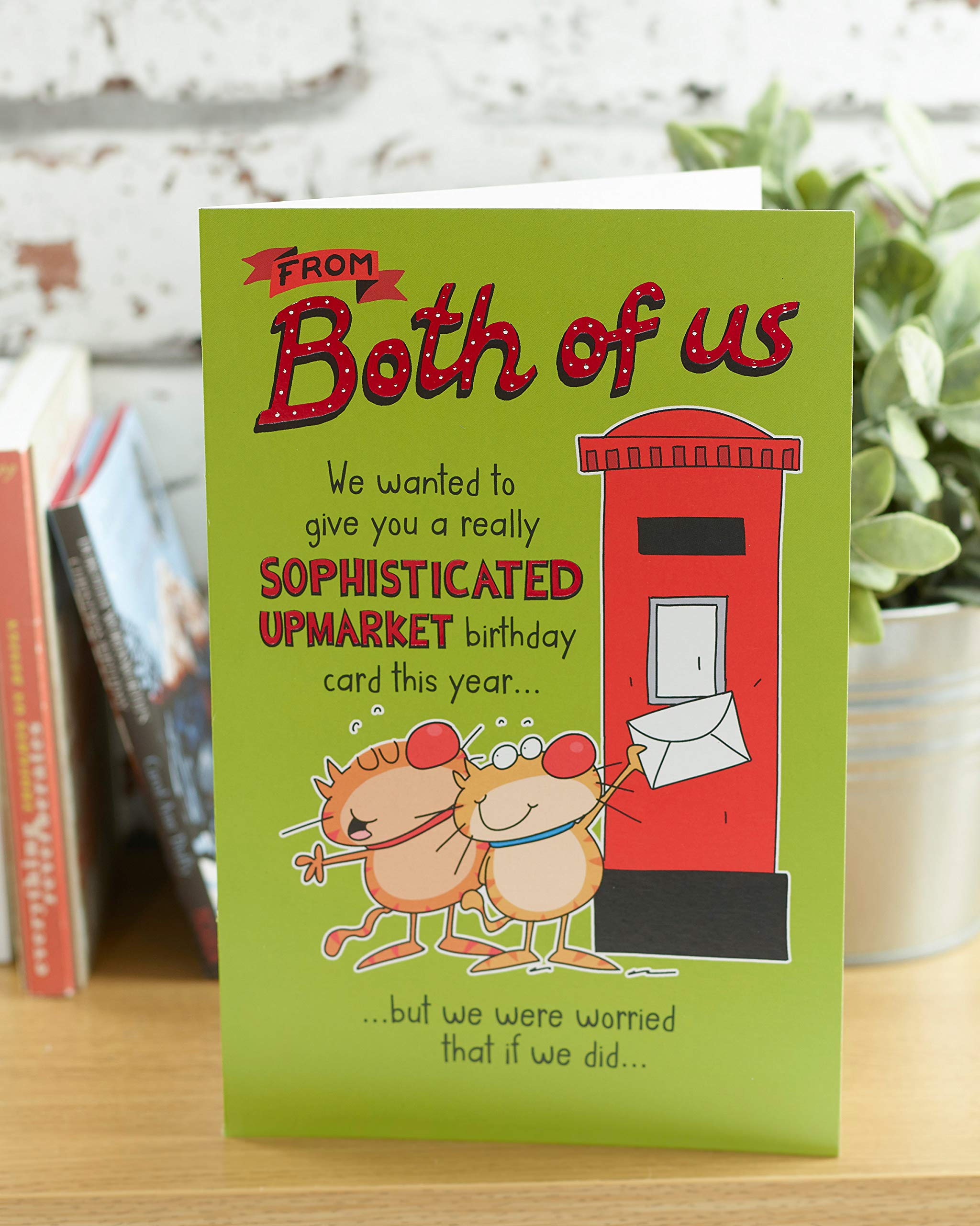 Birthday From Both Of Us Happy Birthday From The Two Of Us Lemurs Card