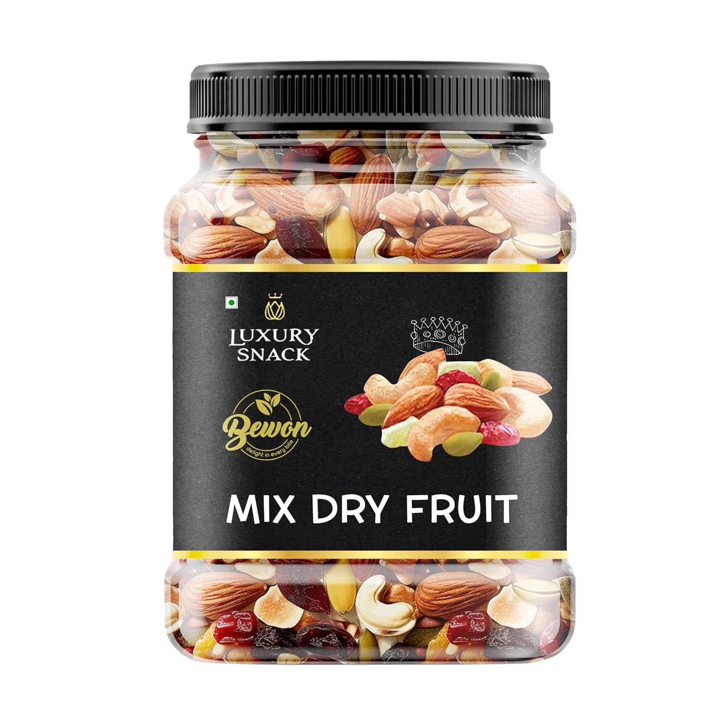 BEWON Mix Dry Fruits (1kg) | Nut Mix | Green Rasin, Black Rasin ...