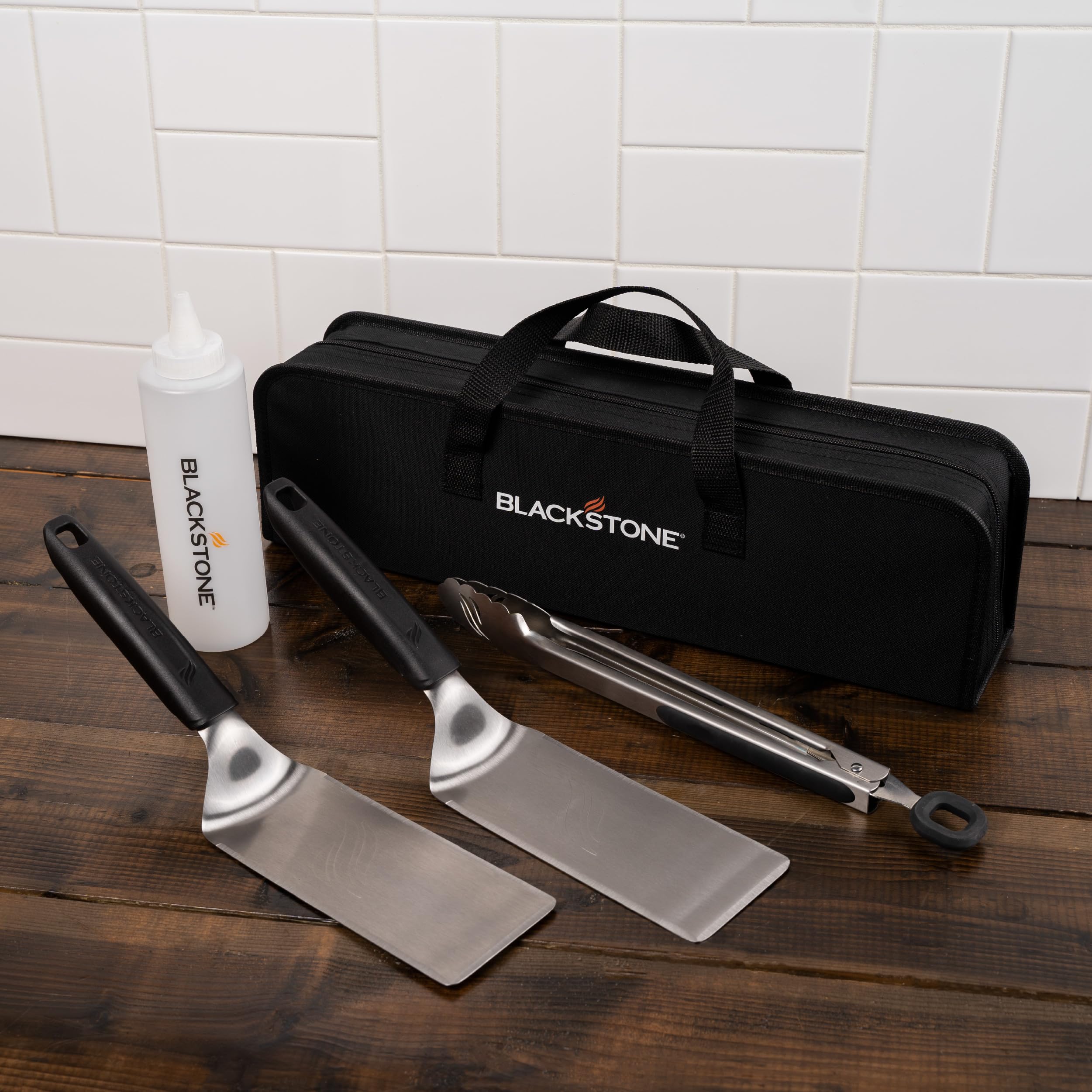 Snapklik.com : BLACKSTONE 5481 Tabletop 5 Piece Griddle Tool Kit ...
