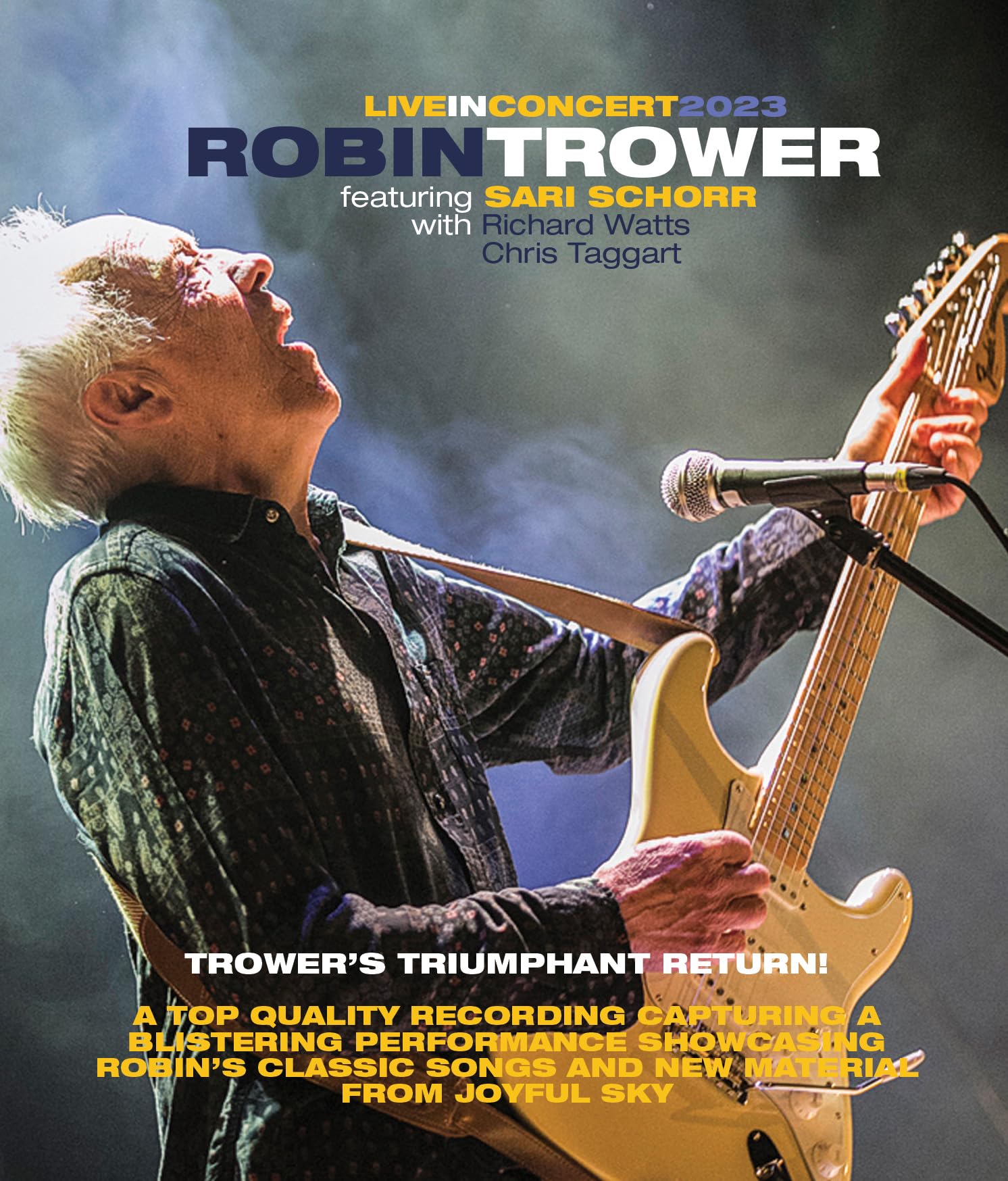Robin Trower In Concert With Sari Schorr [Blu-ray]: Amazon.ca: Matt ...