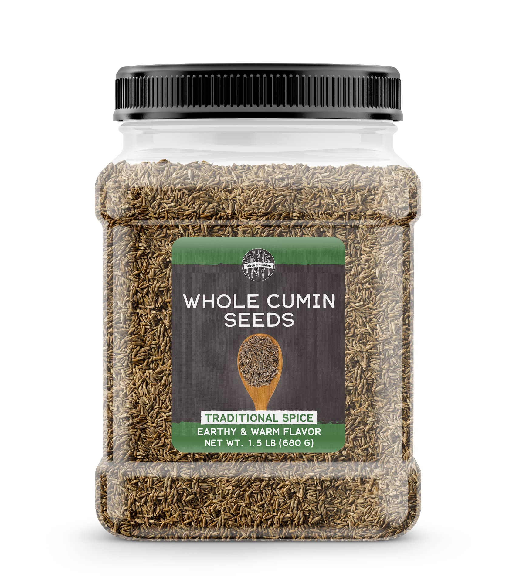 Amazon.com : Birch & Meadow 1.5 lb of Whole Cumin Seeds, Earthy & Warm ...