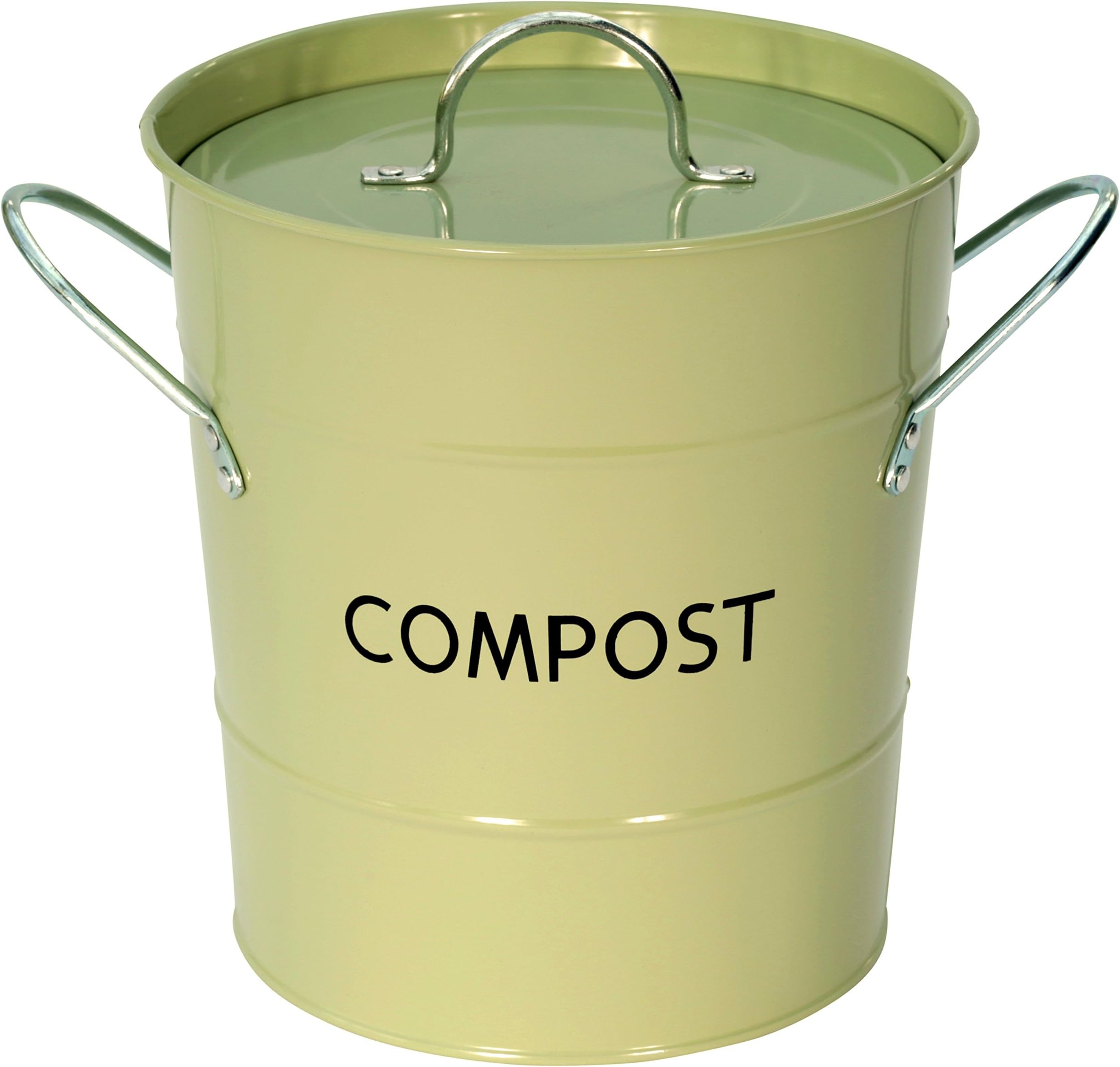 Eddingtons Compost Pail, Sage Green : Amazon.co.uk: Home & Kitchen
