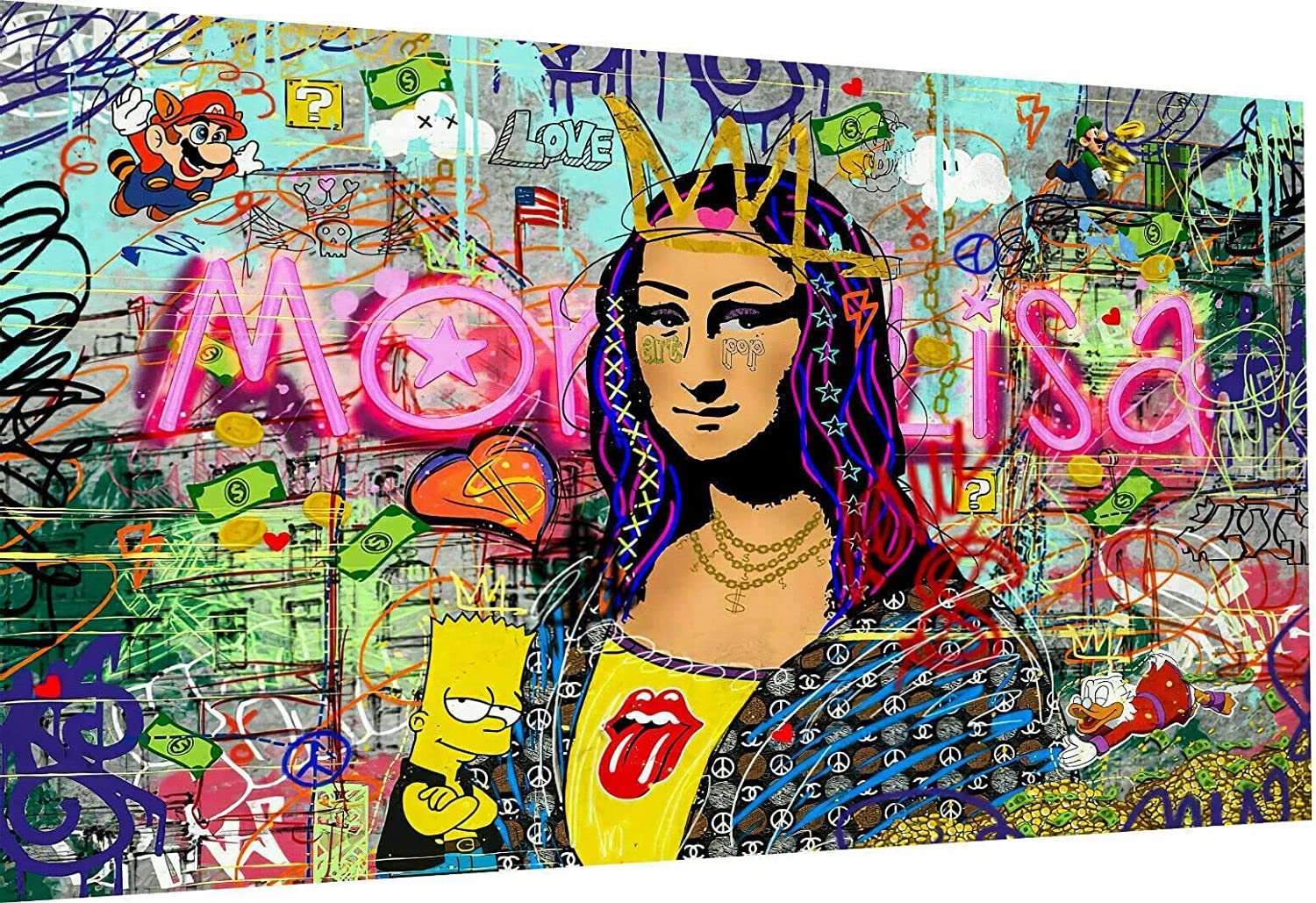 Mona Lisa Kleurplaat