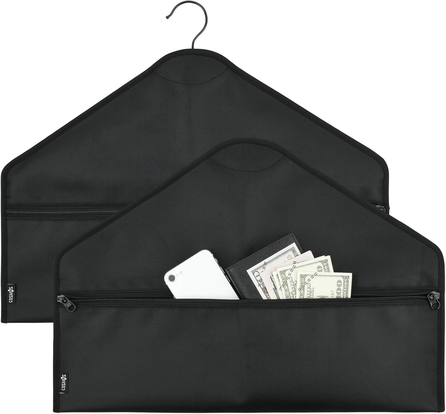 Cosmos Pack of 2 Hanger Diversion Safe Bag | Hidden Pocket Safe ...