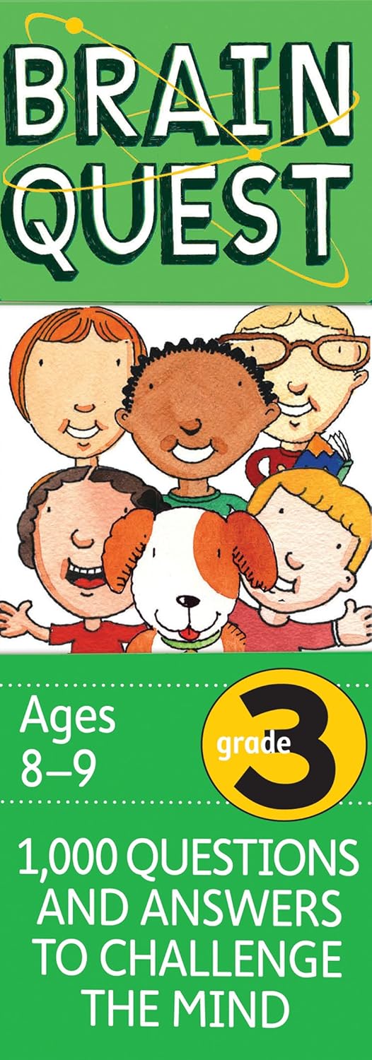 Brain Quest 3rd Grade Q&A Cards: 1000 Questions and Answers to ...