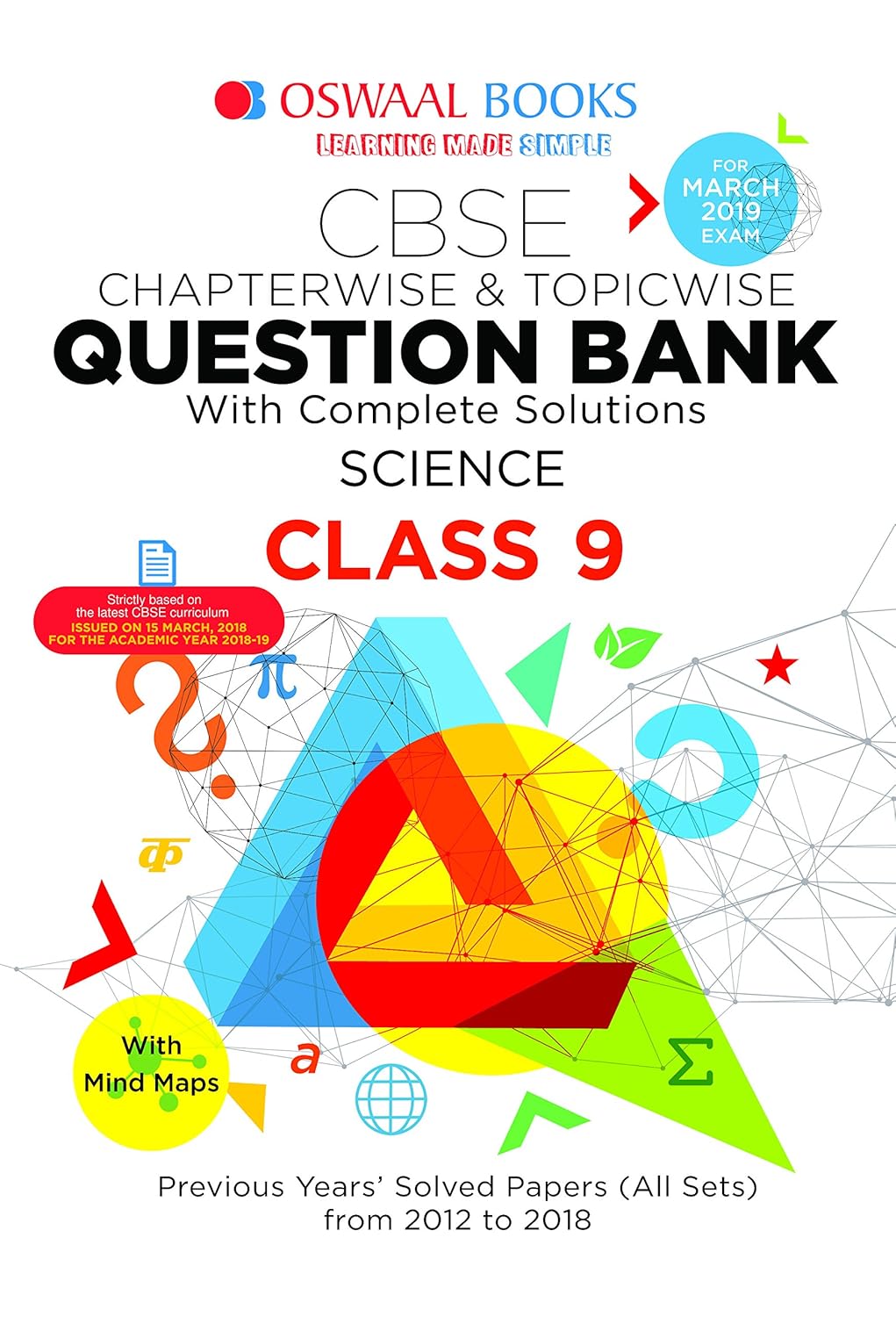 Oswaal CBSE Question Bank For Class 9 Science (Mar 2019 Exam) eBook ...