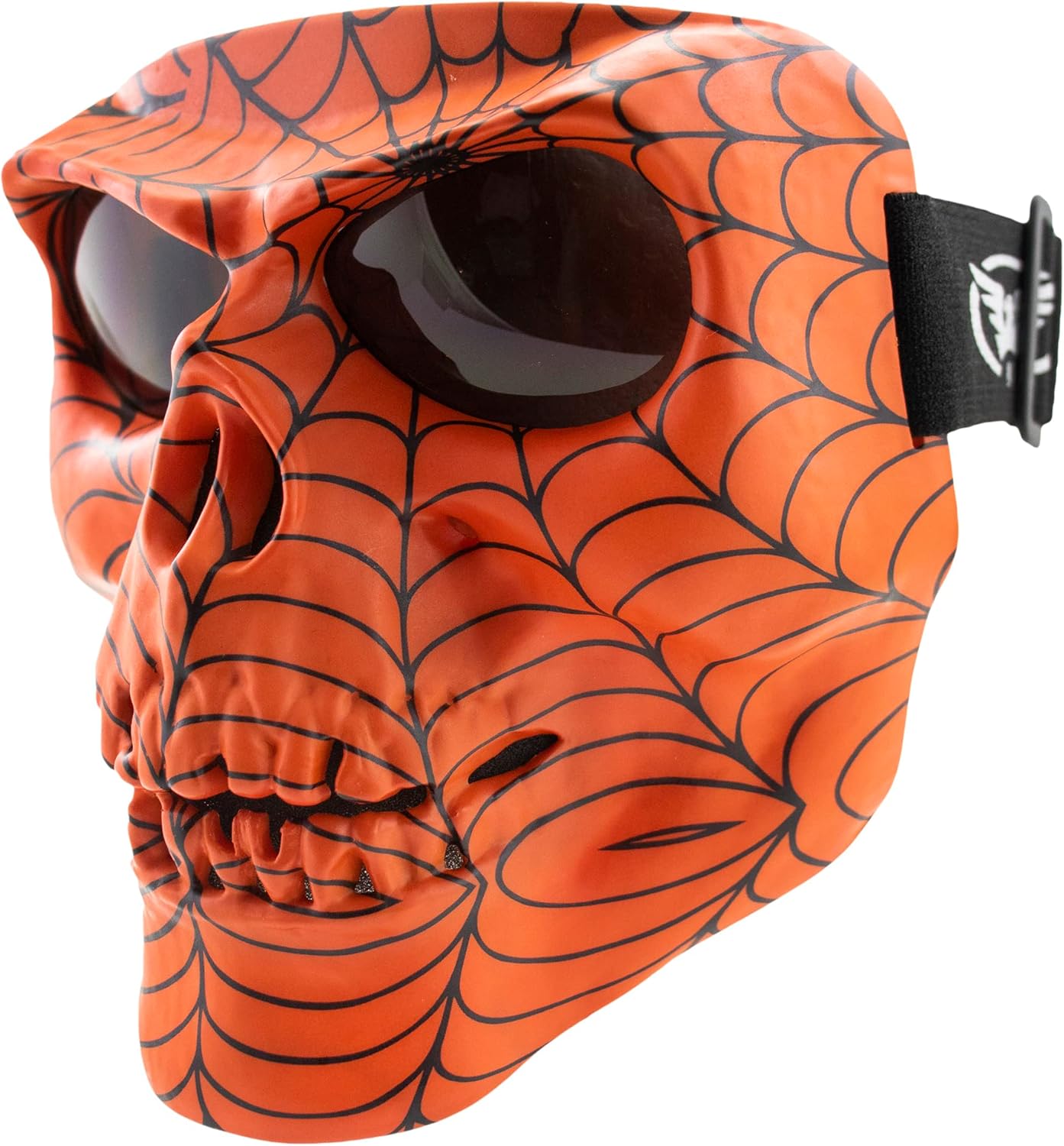 Amazon.com: Global Vision Skull Mask Motorcycle Full Face Coverage ...