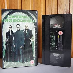 Amazon.com: The Matrix Reloaded [VHS] : Keanu Reeves, Laurence ...