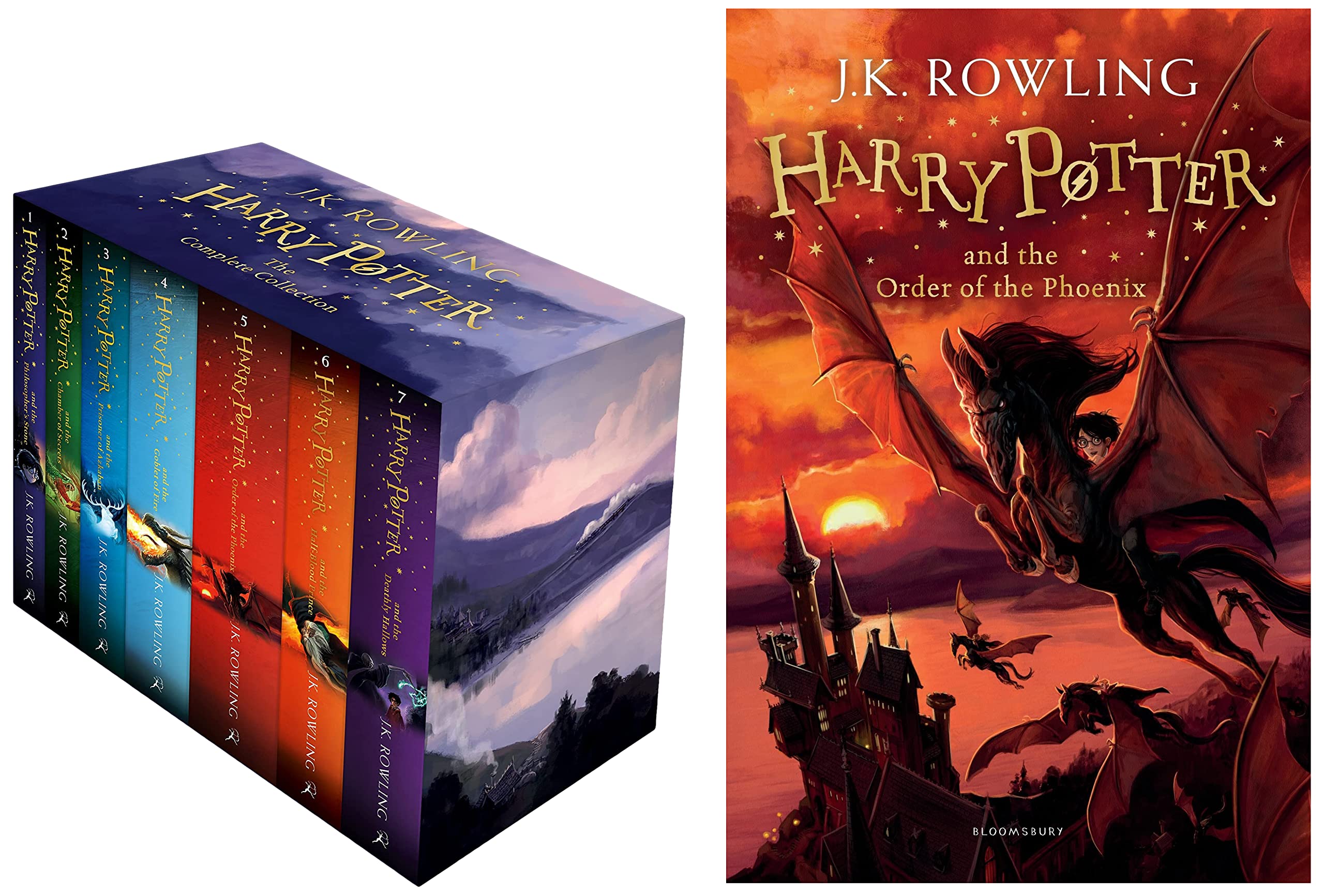 Buy Harry Potter Box Set: The Complete Collection (Set of 7 Volumes ...