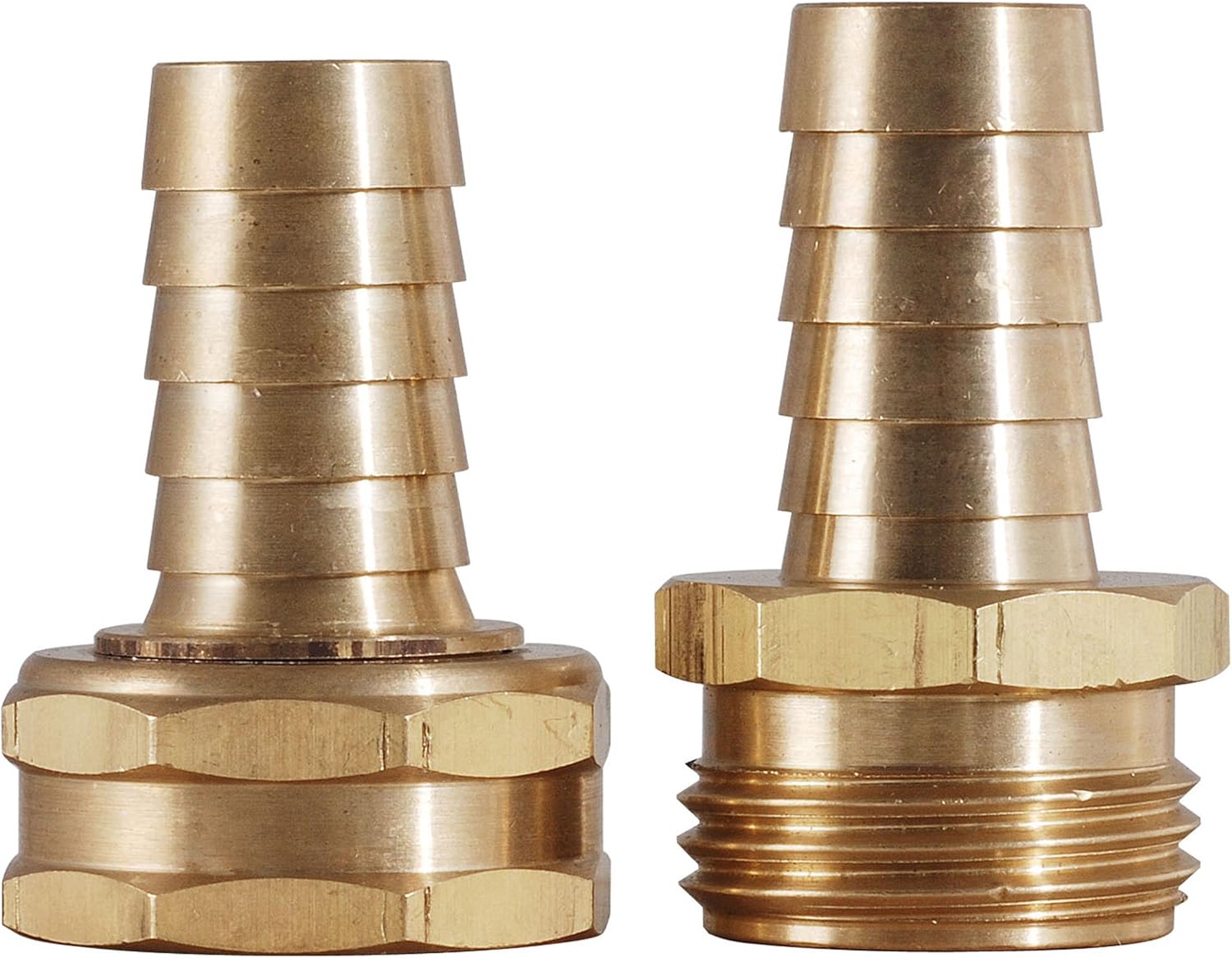 LDR Industries 504 2750 Brass Hose End Coupling, 1" - Plumbing Hoses ...