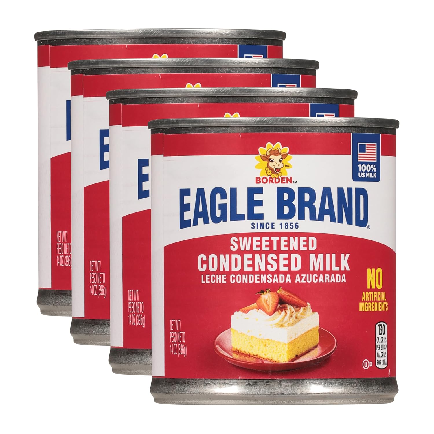 Amazon.com : Eagle Brand 14oz Sweetened Condensed Milk, Great for Flan ...