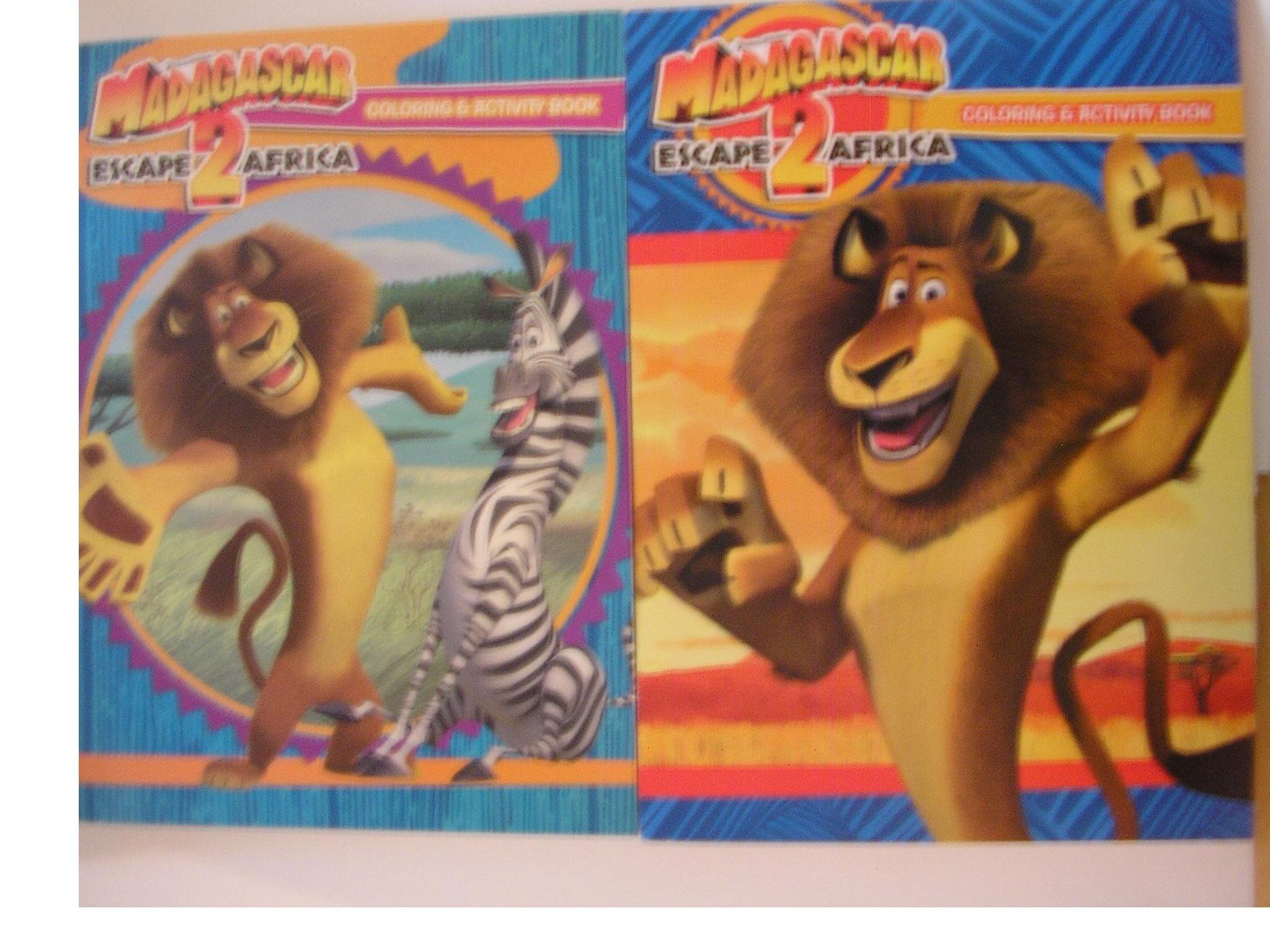 Madagascar 2 Coloring Pages